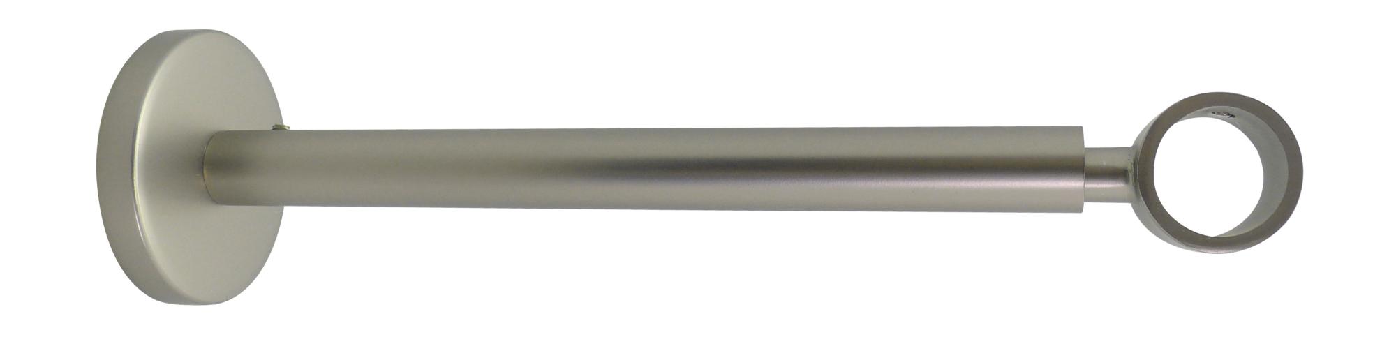 Support extensible tringle à rideau Design, 20 mm nickel mat INSPIRE | Leroy Merlin