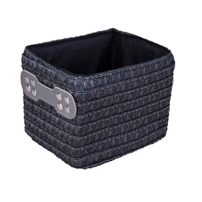 Panier H.12 x l.11.5 x P.19 cm plastique paris n°1, Paille s | Leroy Merlin