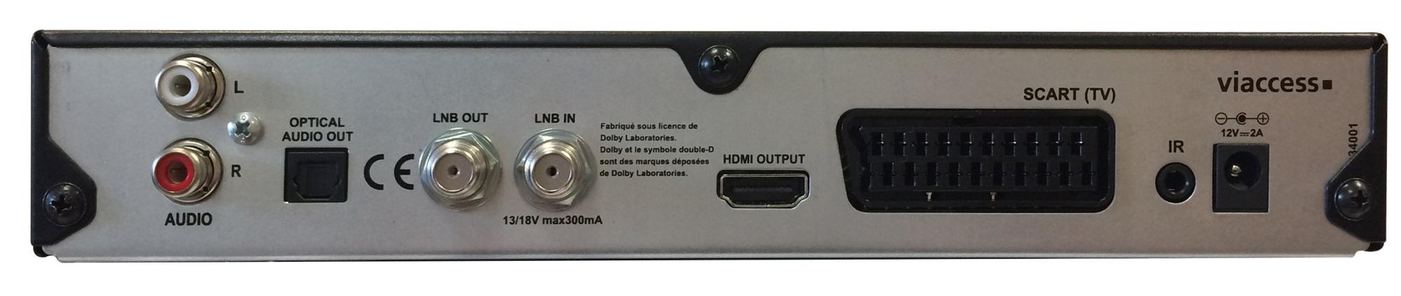 Décodeur satellite HD tntsat ASTRELL 013136 | Leroy Merlin