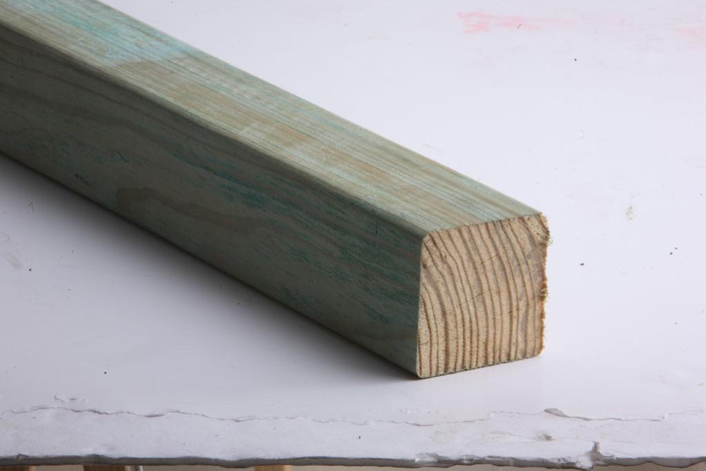 Poutre Pin Traité 68x68 Mm Longueur 3 M Choix 2 Classe 4 Leroy Merlin