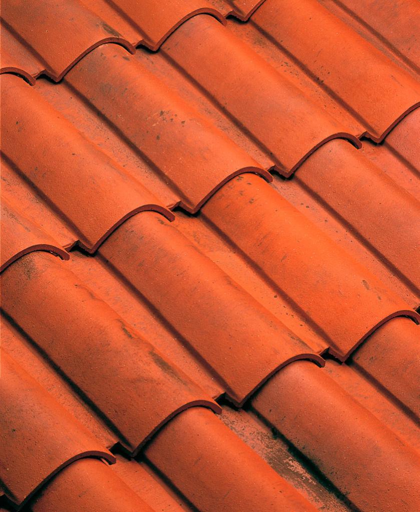 Tuile IMERYS TOITURE rouge nuance 104 Omega 10 | Leroy Merlin