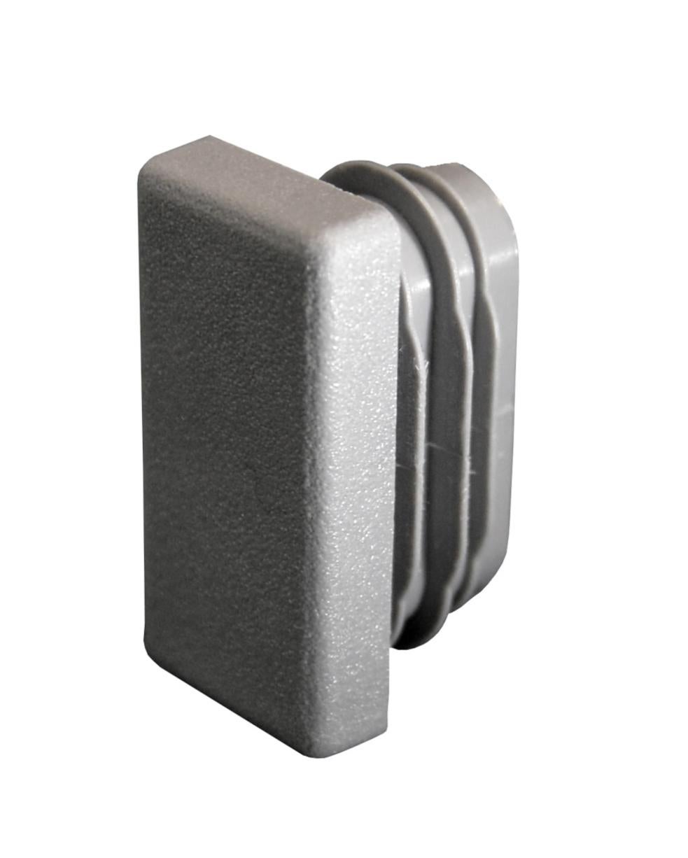 Supports et caches D30 x 15 mm rectangulaire chromé | Leroy Merlin