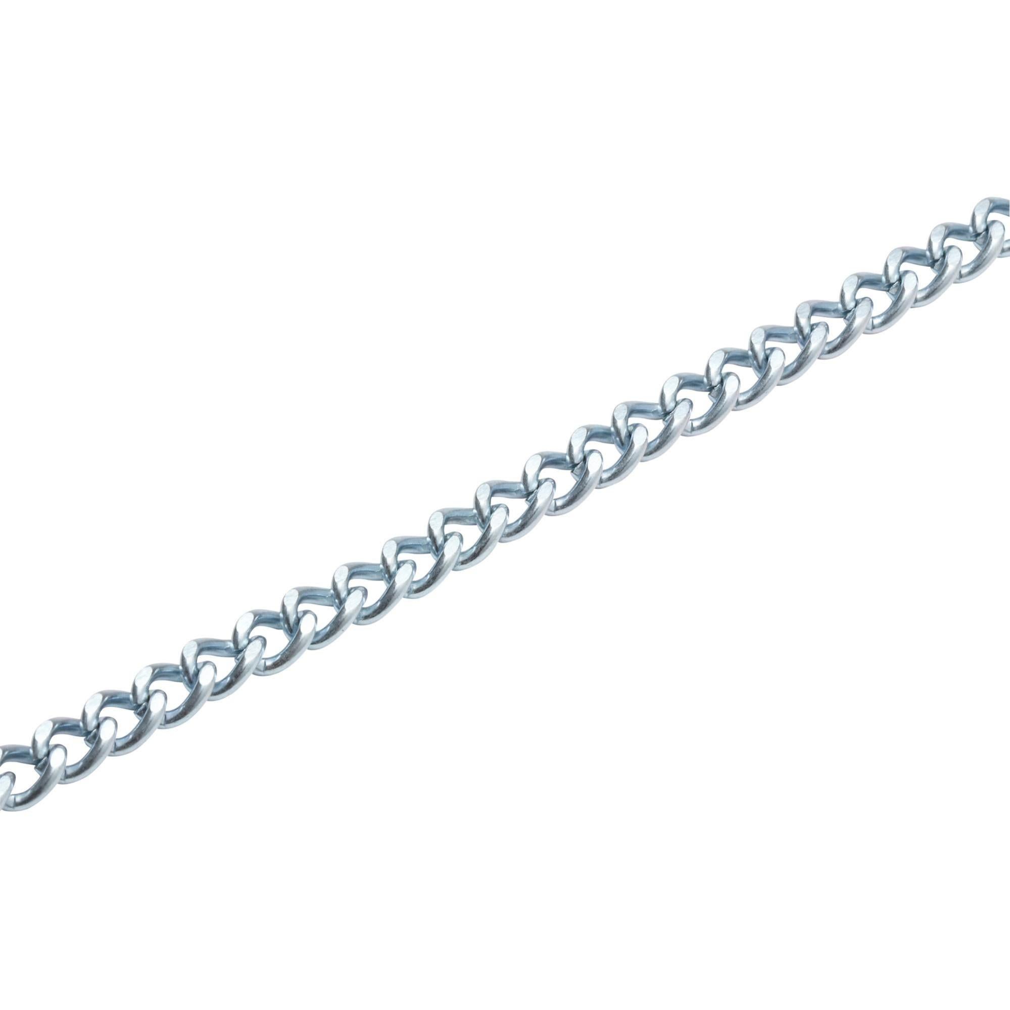 Chaîne acier soudée STANDERS, Diam.1.8 x l.6 mm, vente au mètre | Leroy ...