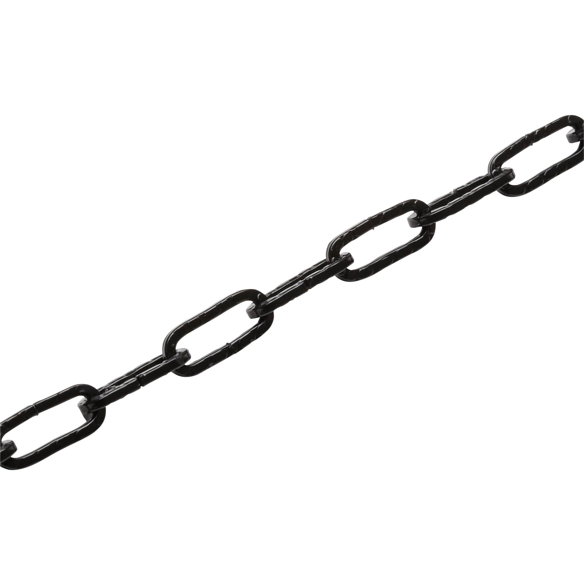 Chaîne acier non soudée STANDERS, Diam.2 x l.8.5 mm, vente au mètre ...