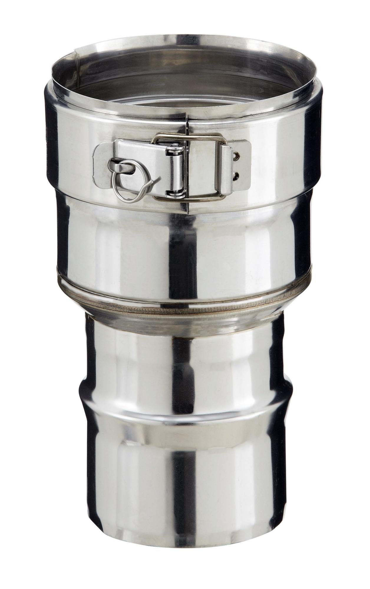 Réducteur inox 100-80 mm POUJOULAT | Leroy Merlin