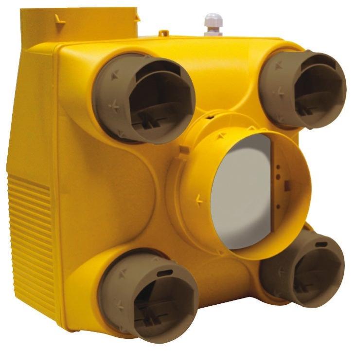 Caisson VMC simple flux autoréglable EQUATION 2 | Leroy Merlin