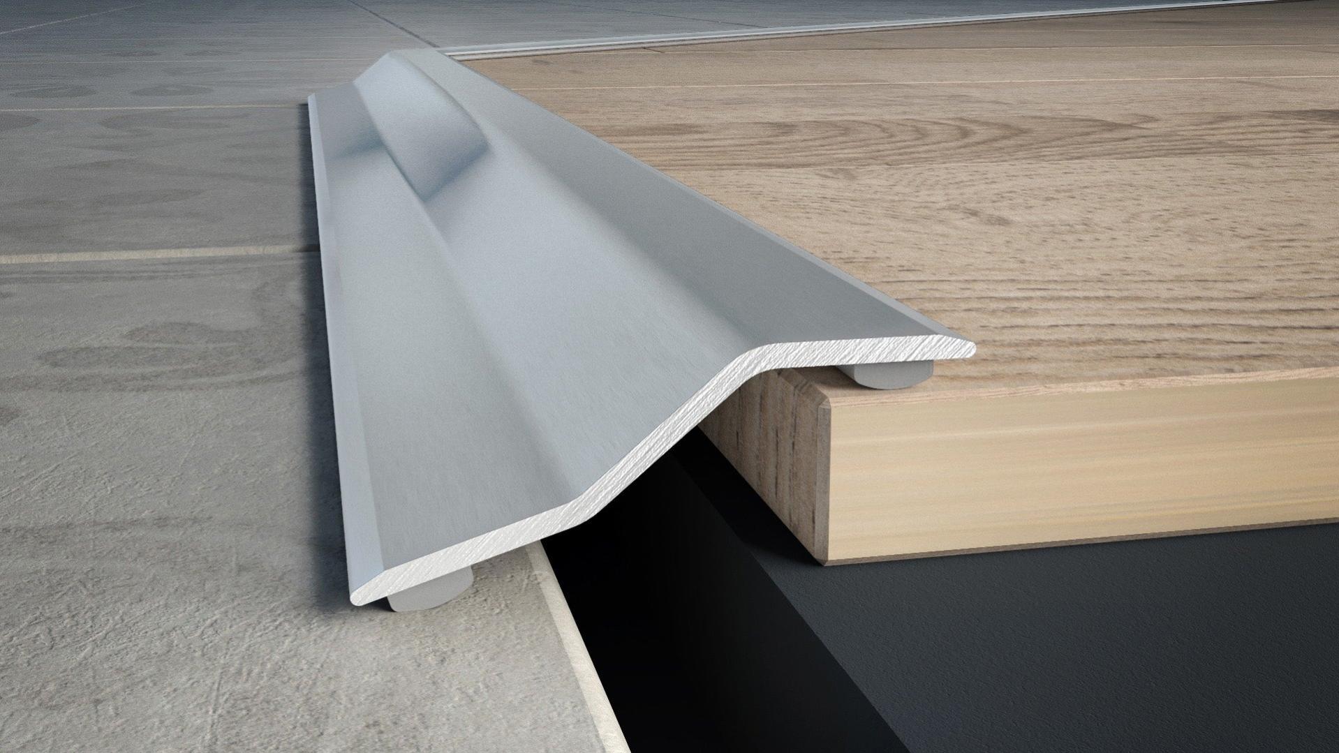 Barre de seuil alu brillant, L.83 cm x l.30 mm | Leroy Merlin