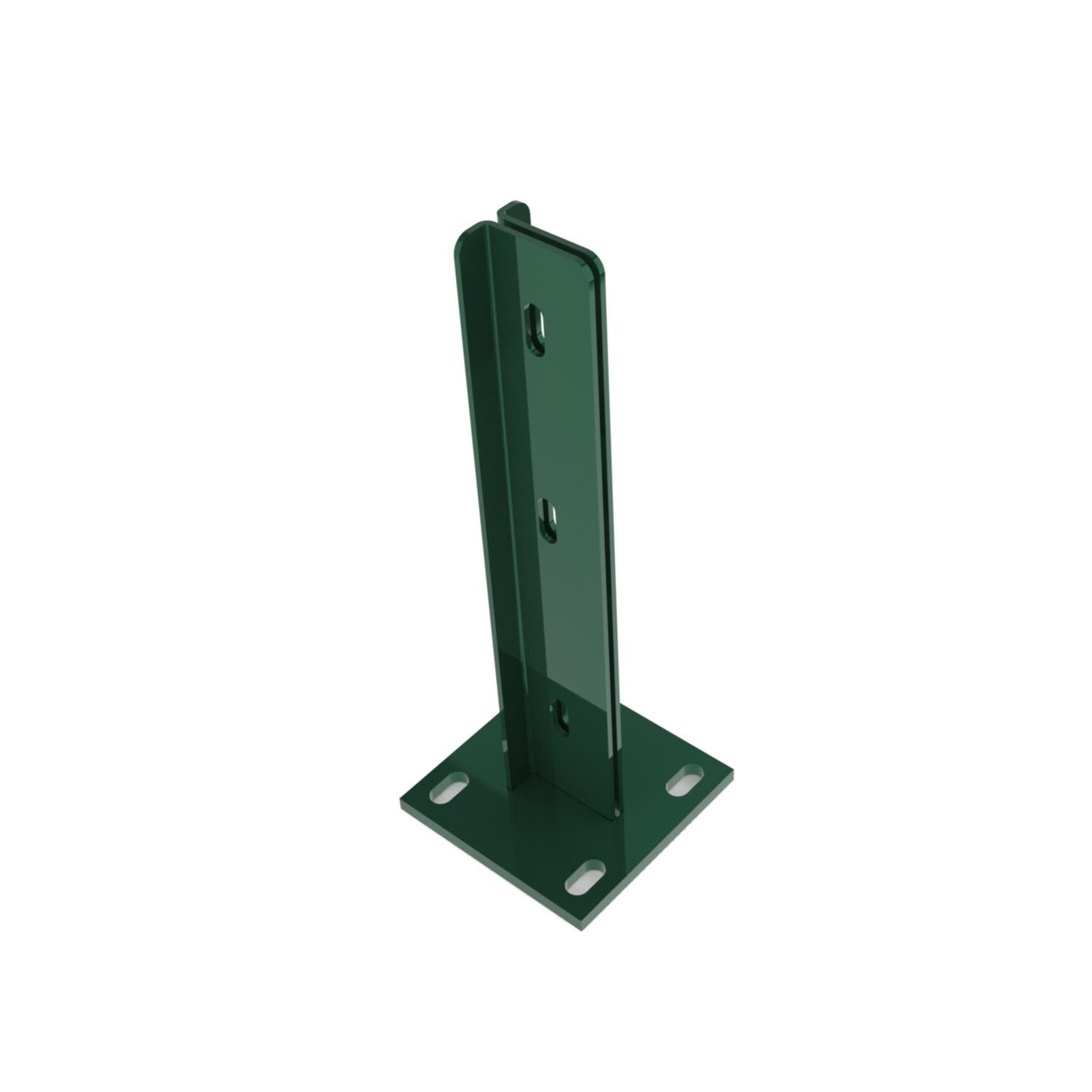 Platine acier galvanisé Quixolid + vert, H.32 x l.12 | Leroy Merlin
