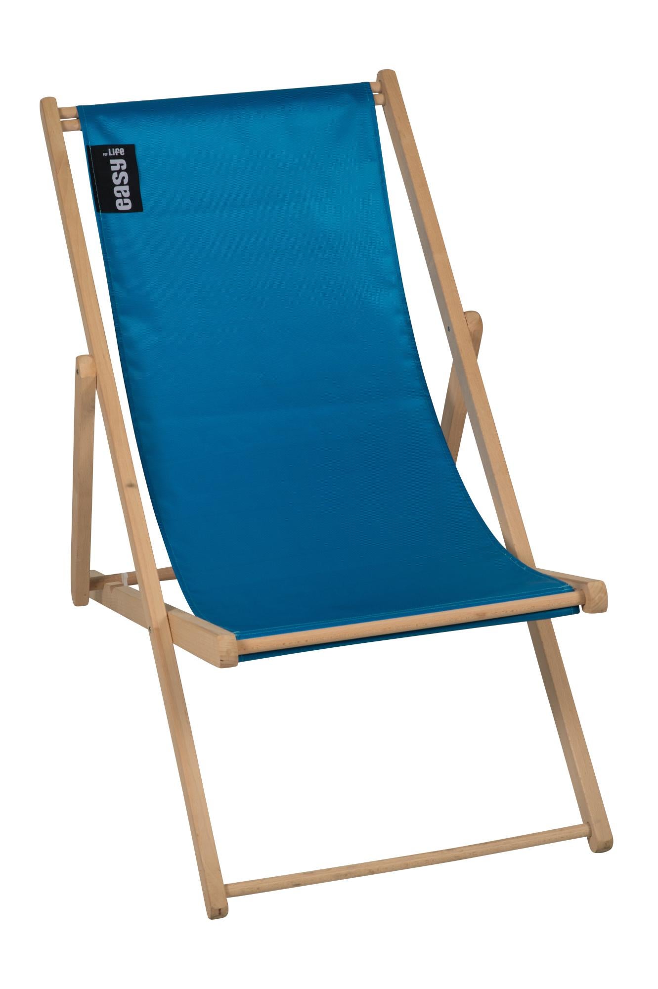Chilienne amovible en bois Pratik bleu pétrole | Leroy Merlin
