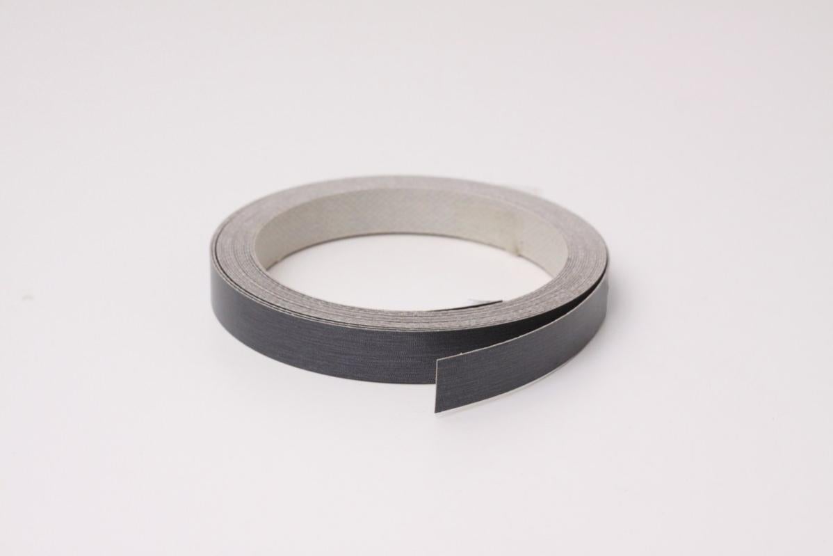 Chant de crédence stratifié Imitation inox anthracite l.1.3 x L.500 cm ...