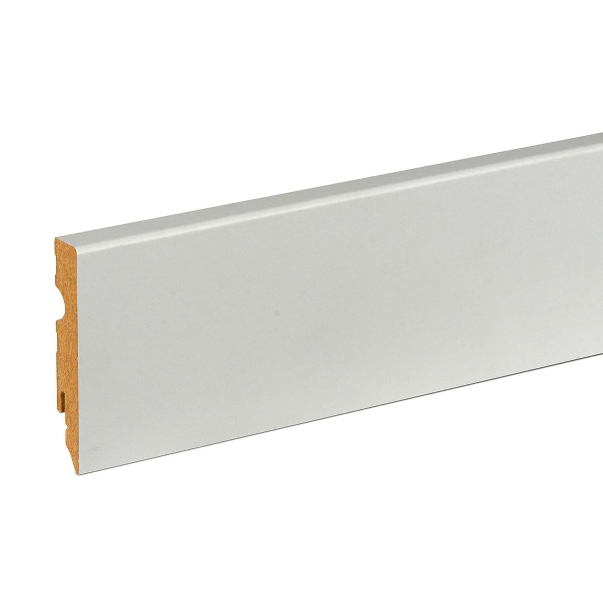 Plinthe MDF brut pour rail led 15x80mm L 2m40 | Leroy Merlin