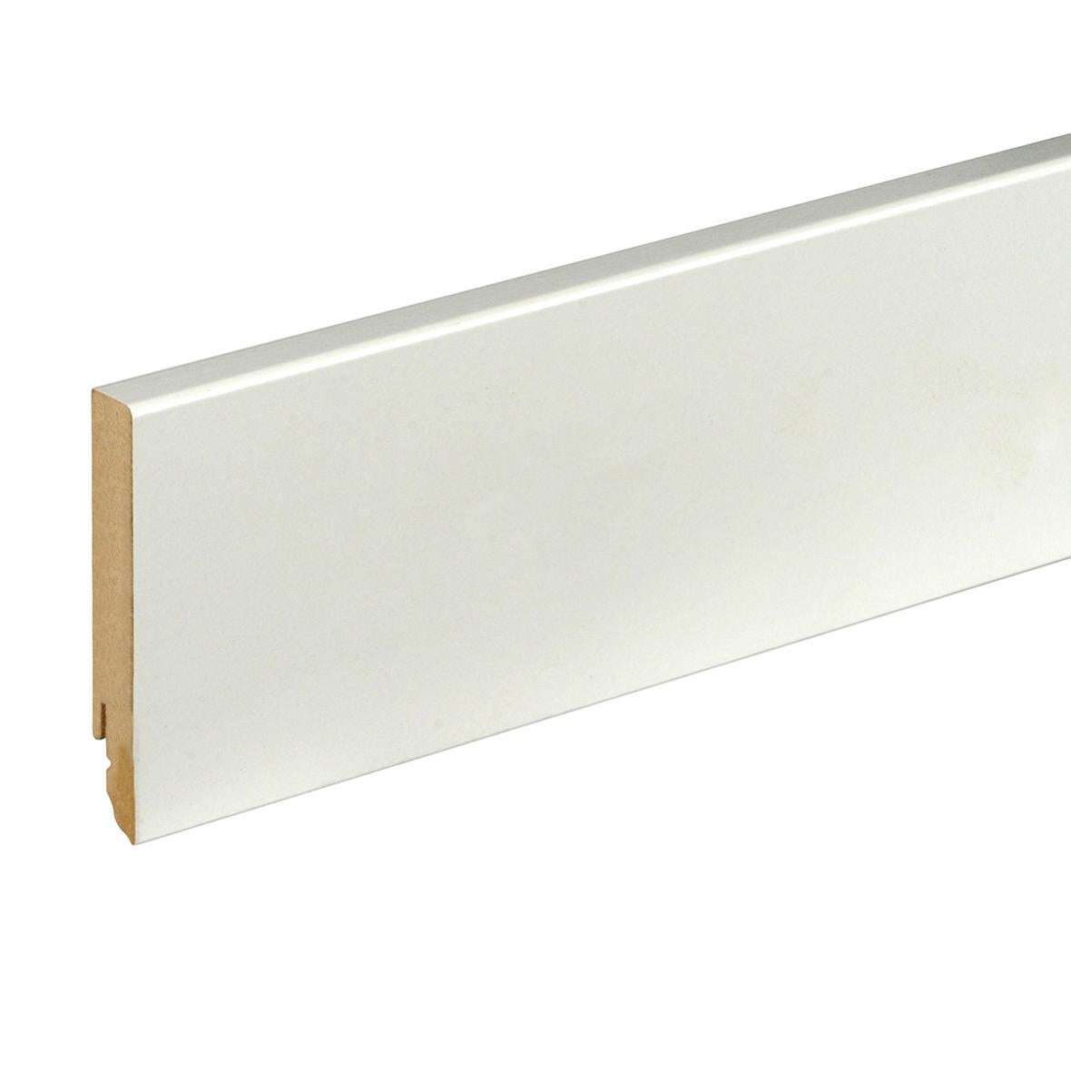 Plinthe MDF brut pour rail led 16x90mm L 2m40 | Leroy Merlin