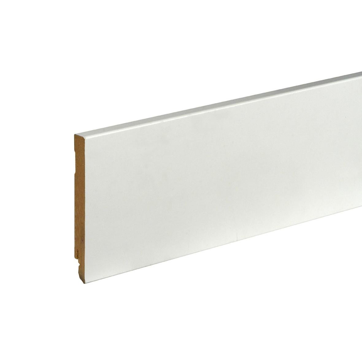 Plinthe MDF brut pour rail led 15x120mm L 2m40 | Leroy Merlin
