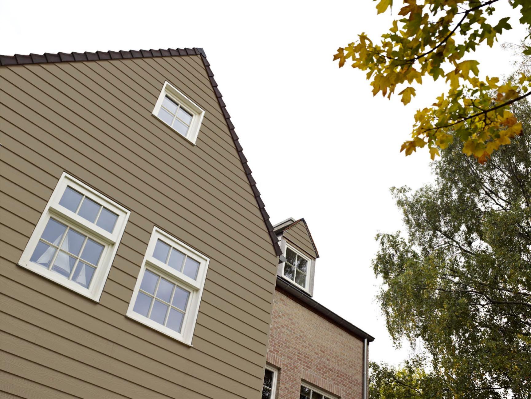 Clin pour bardage pvc crème FREEFOAM Faza design capuccino 2.4 m ...