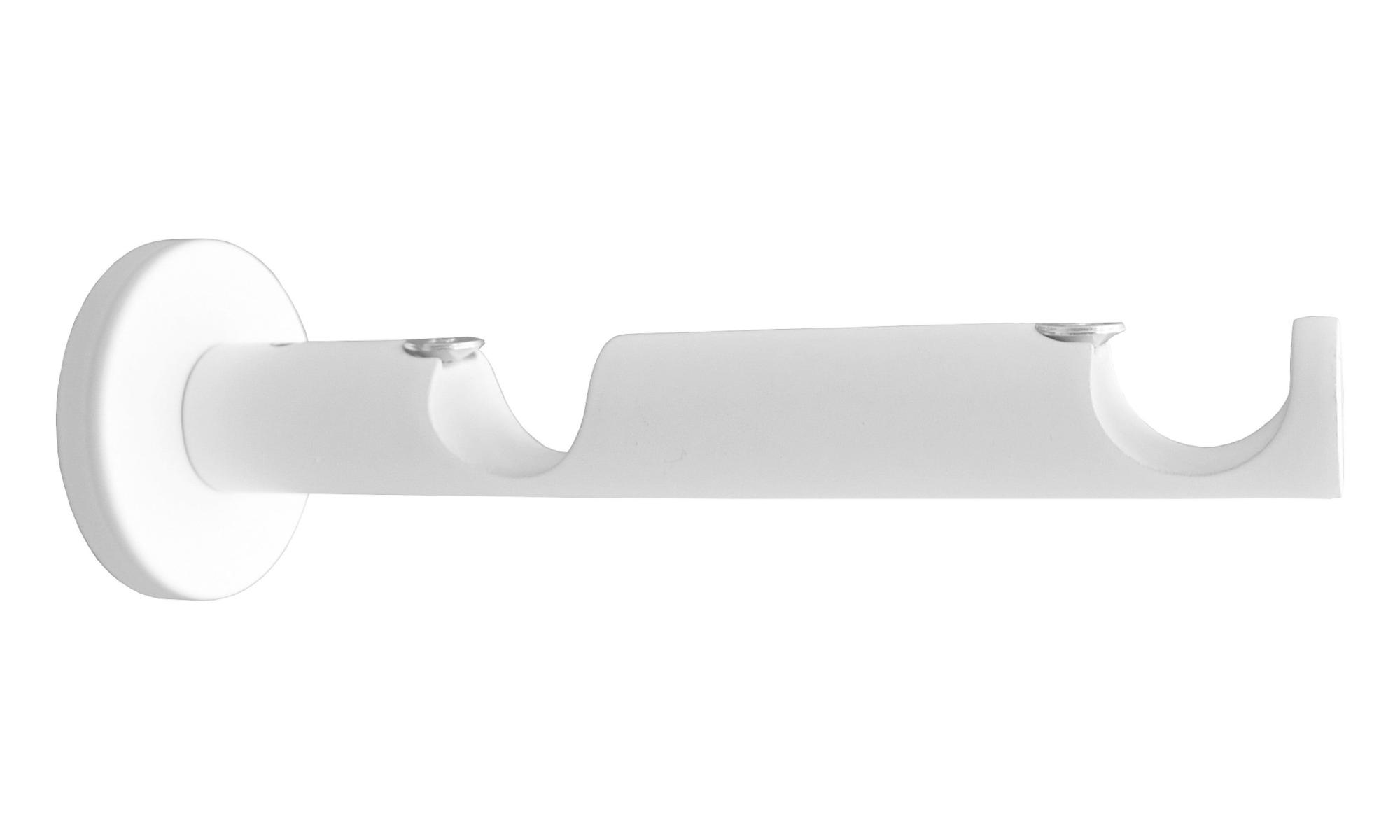 Support extensible tringle à rideau Design, 20 mm blanc mat INSPIRE ...