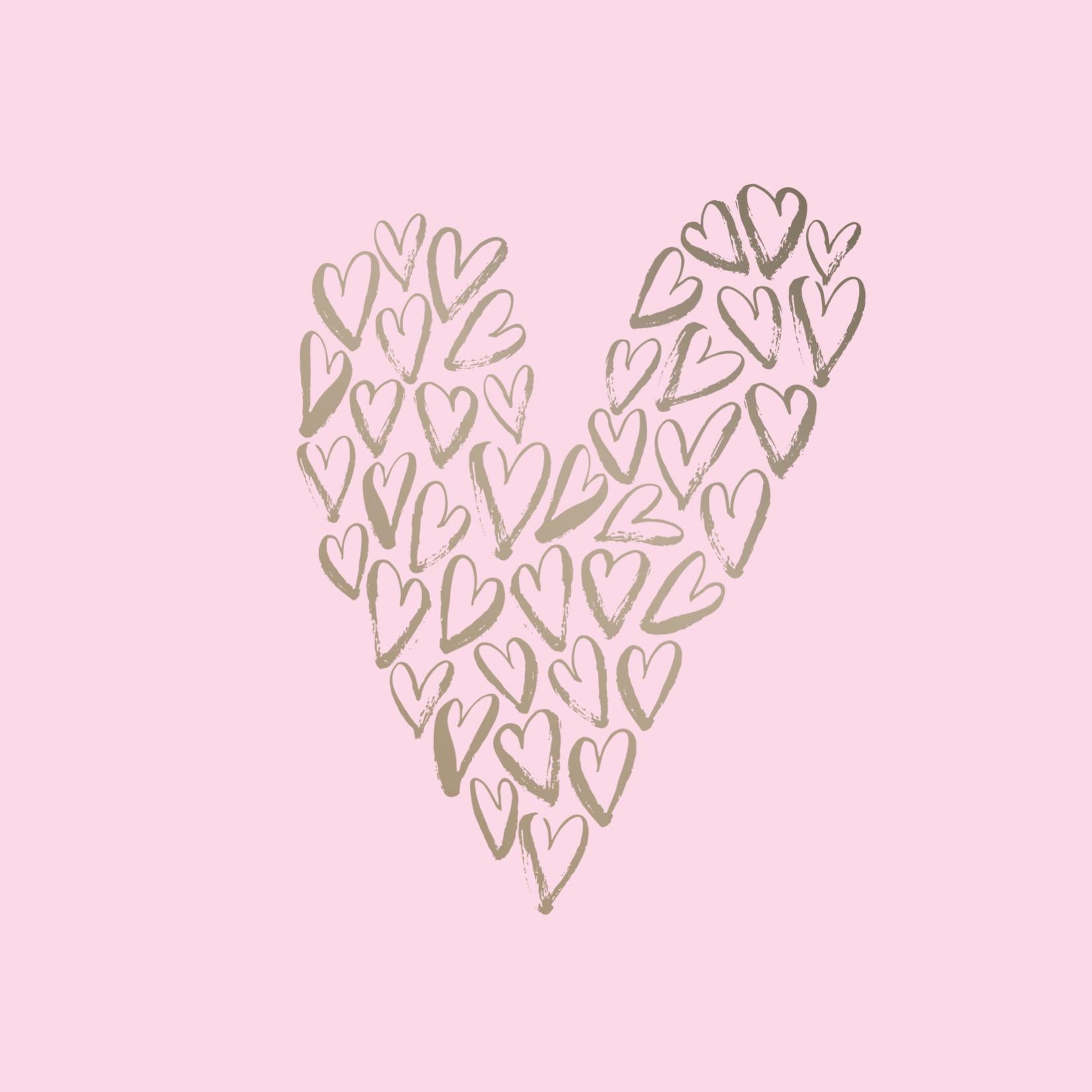 Affiche Heart of love l.14 x H.14 cm | Leroy Merlin