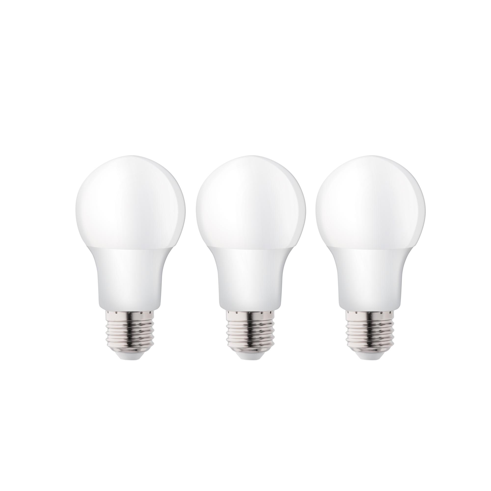 Ampoules LED standards E27 7.5W = 806Lm (équiv 60W) 4000K 300° LEXMAN - Lot de 3 | Leroy Merlin