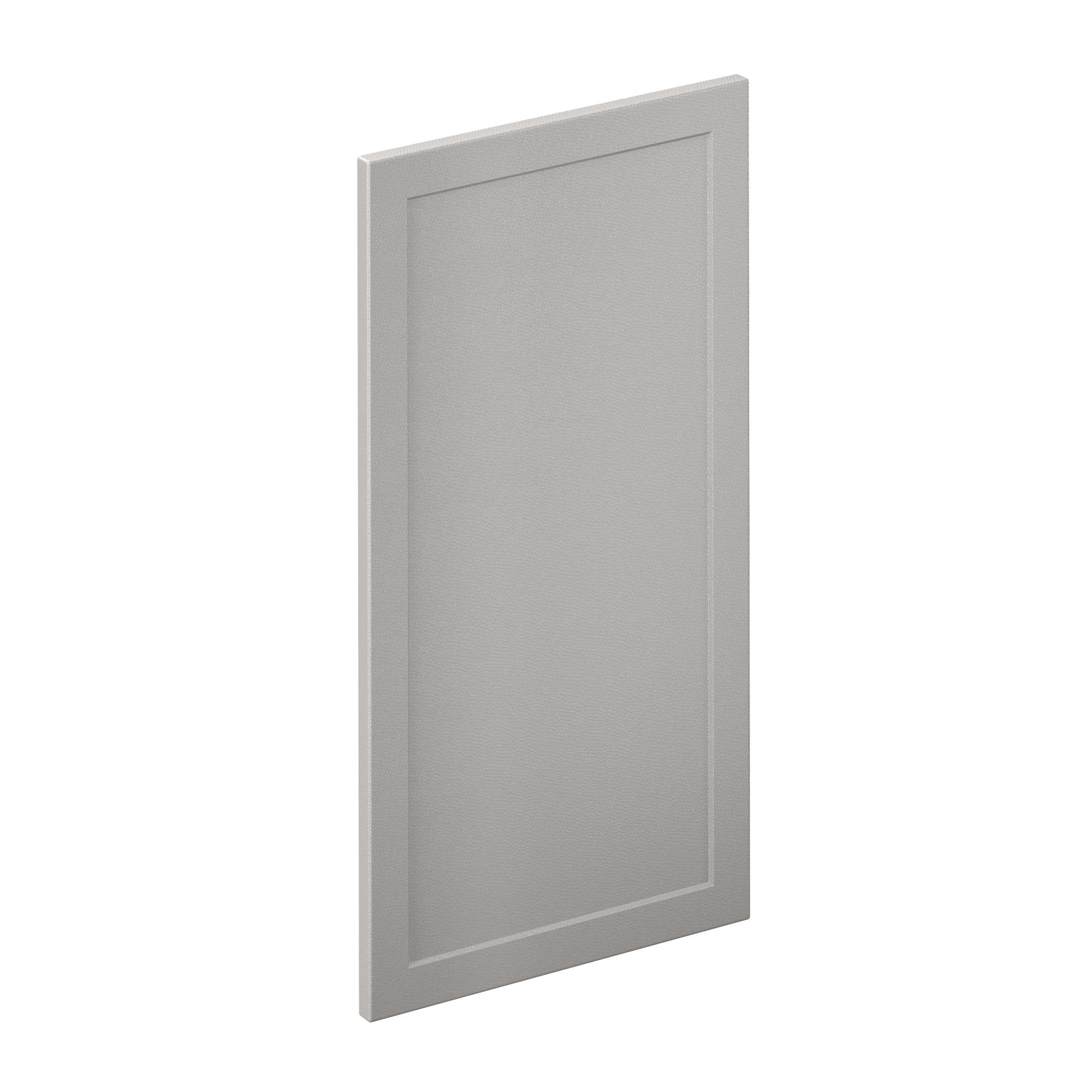 Porte de cuisine Newport effet cuir gris clair mat H.76.8 x l.29.7 cm ...