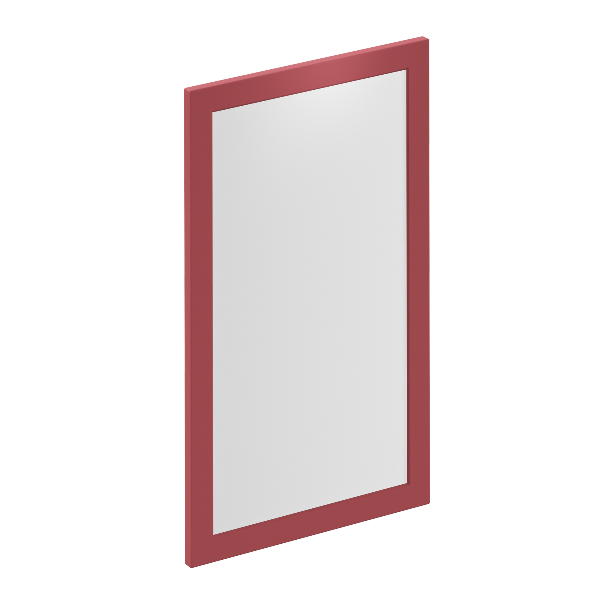 Porte de cuisine vitrée Newport rose cabaret mat H.76.8 x l.44.7 cm ...