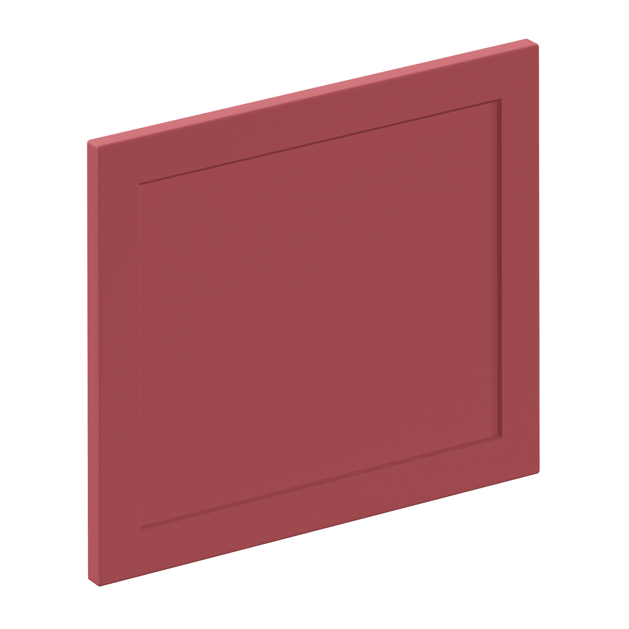 Façade de tiroir de cuisine Newport rose cabaret mat, DELINIA ID H.38.1 ...