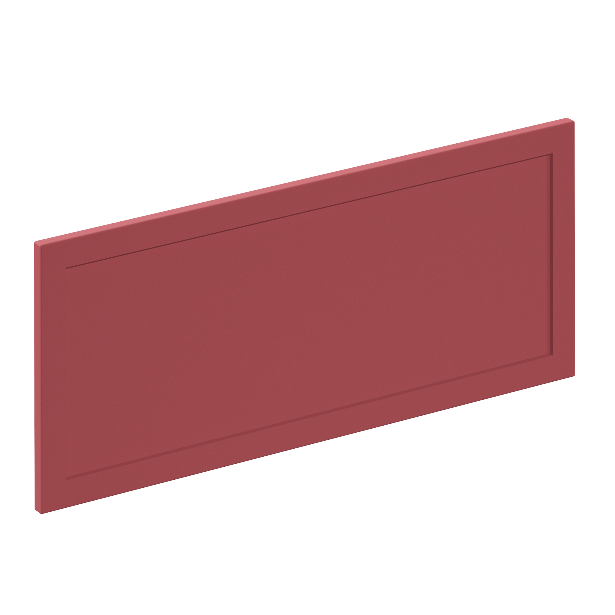 Façade de tiroir de cuisine Newport rose cabaret mat, DELINIA ID H.38.1 ...