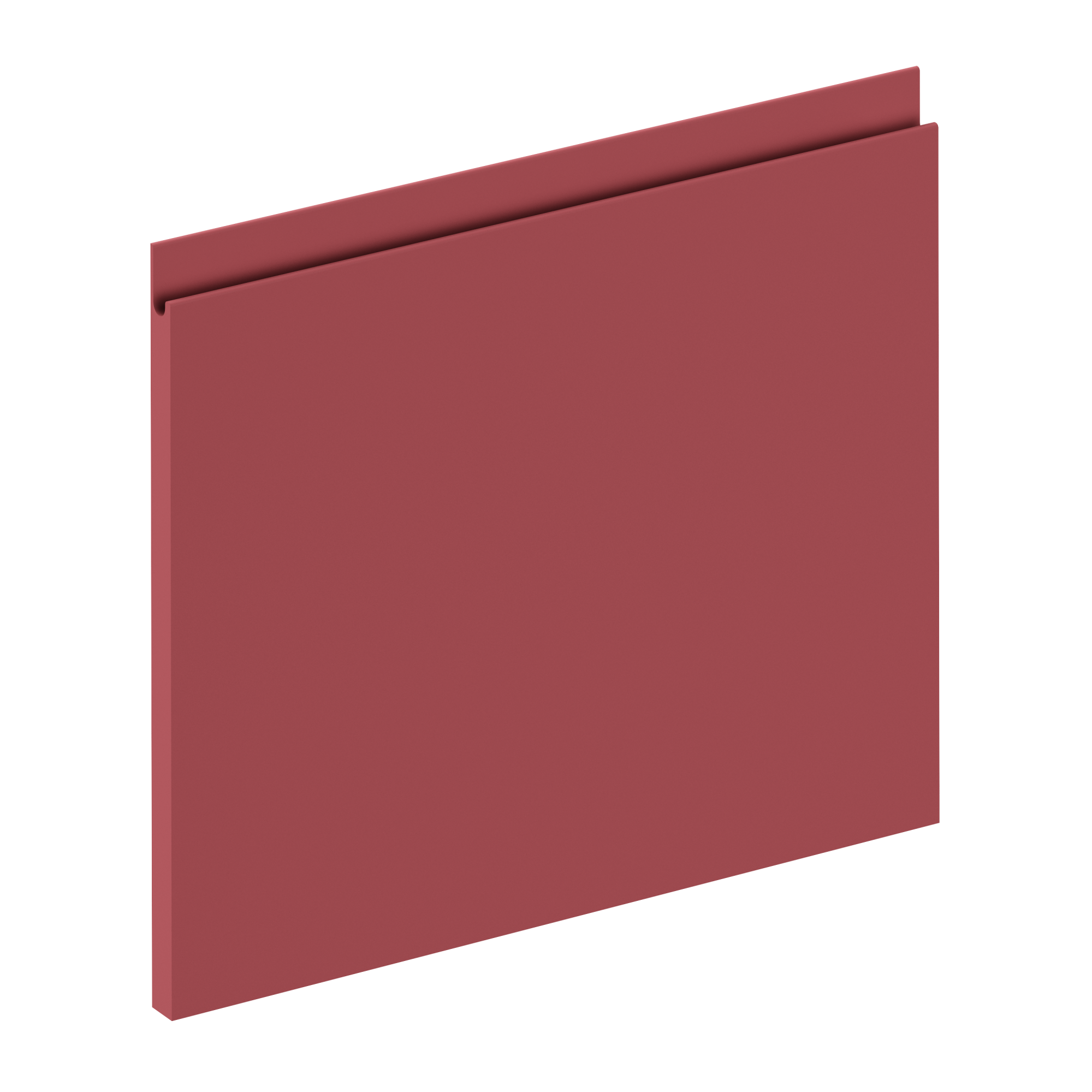 Façade de tiroir de cuisine Osaka rose cabaret mat, DELINIA ID H.38.1 x ...