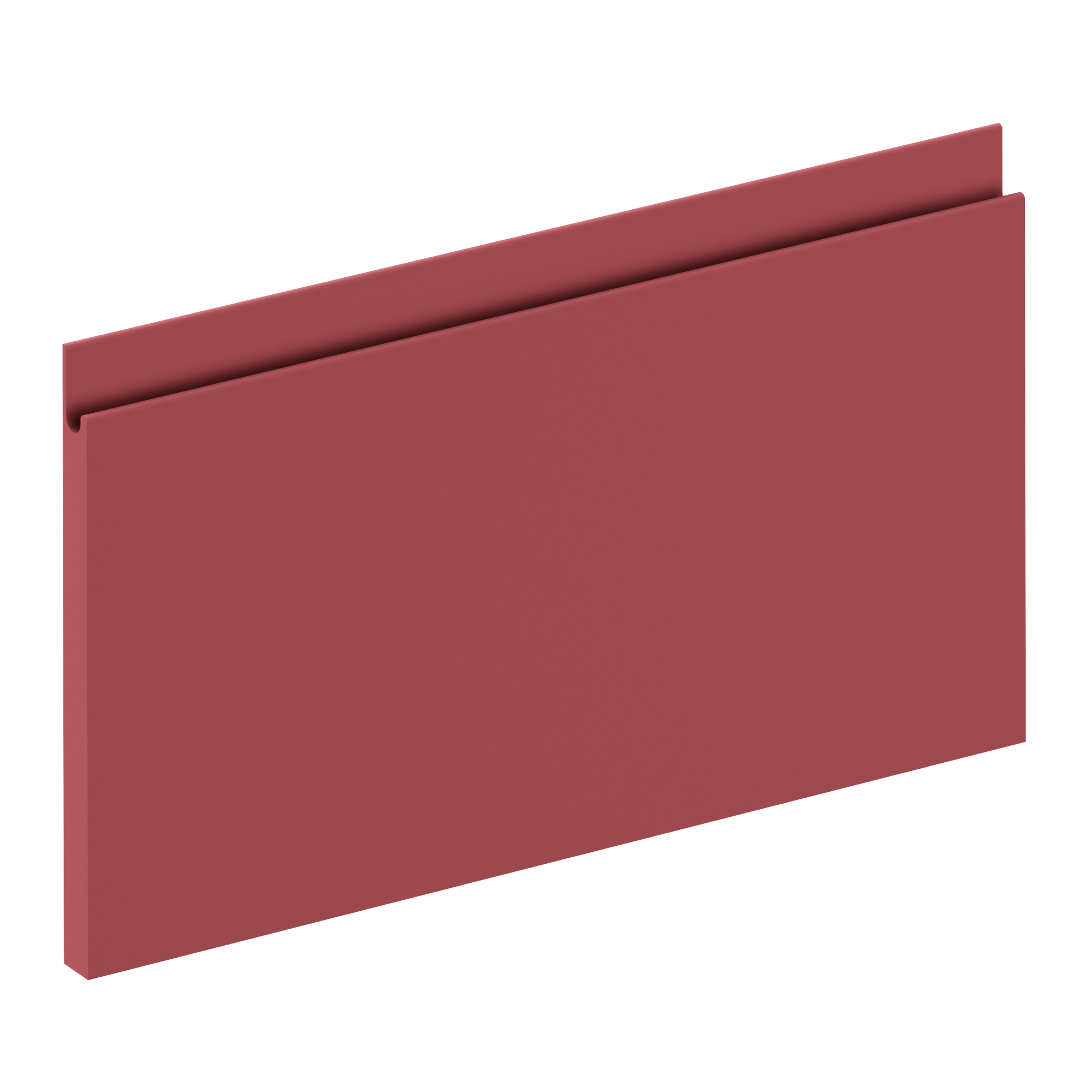 Façade de tiroir de cuisine Osaka rose cabaret mat, DELINIA ID H.25.3 x ...