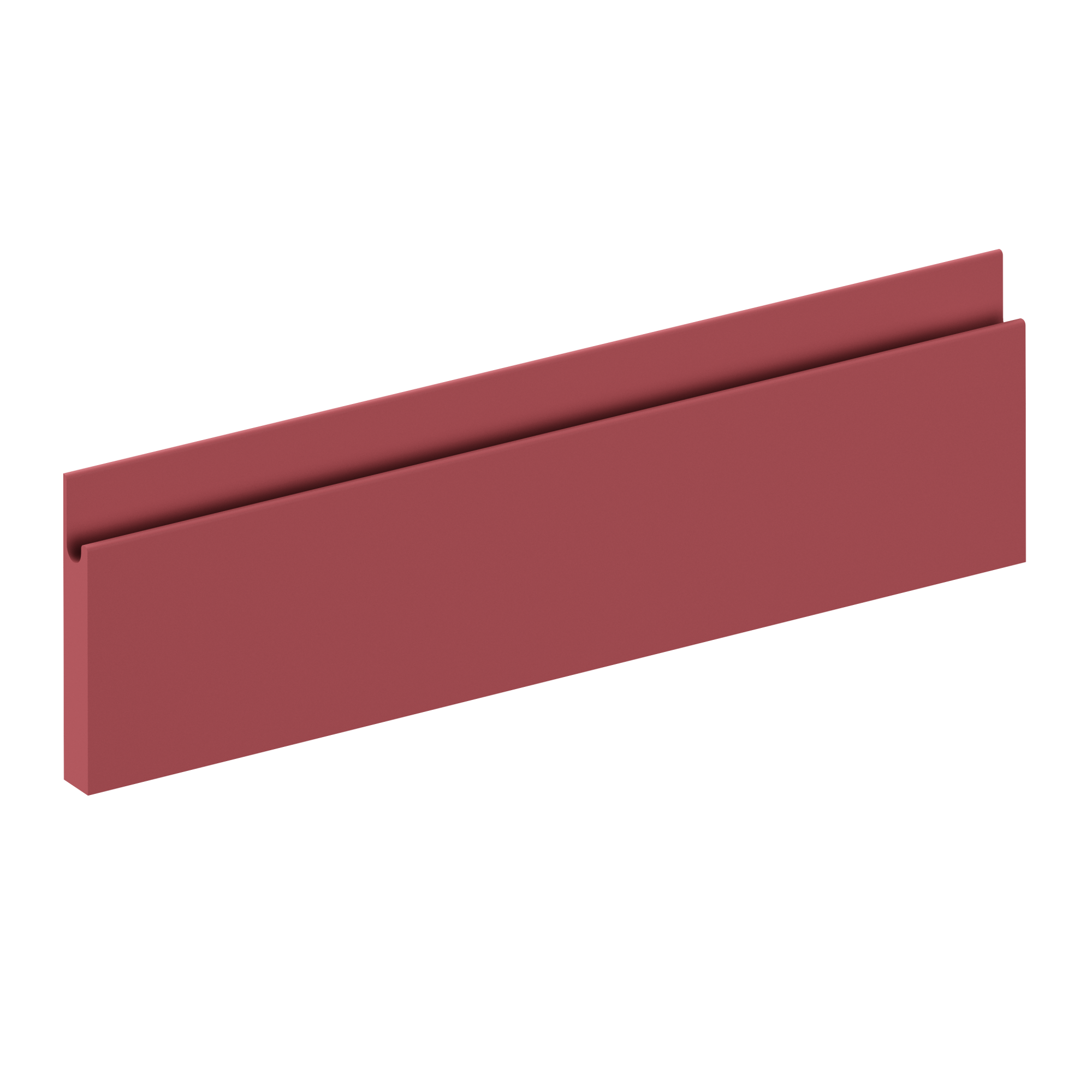 Façade de tiroir de cuisine Osaka rose cabaret mat, DELINIA ID H.12.5 x ...