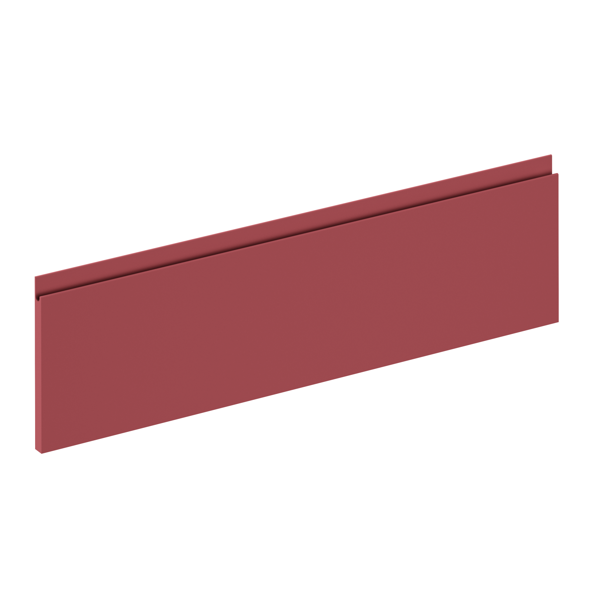 Façade de tiroir de cuisine Osaka rose cabaret mat, DELINIA ID H.25.3 x ...