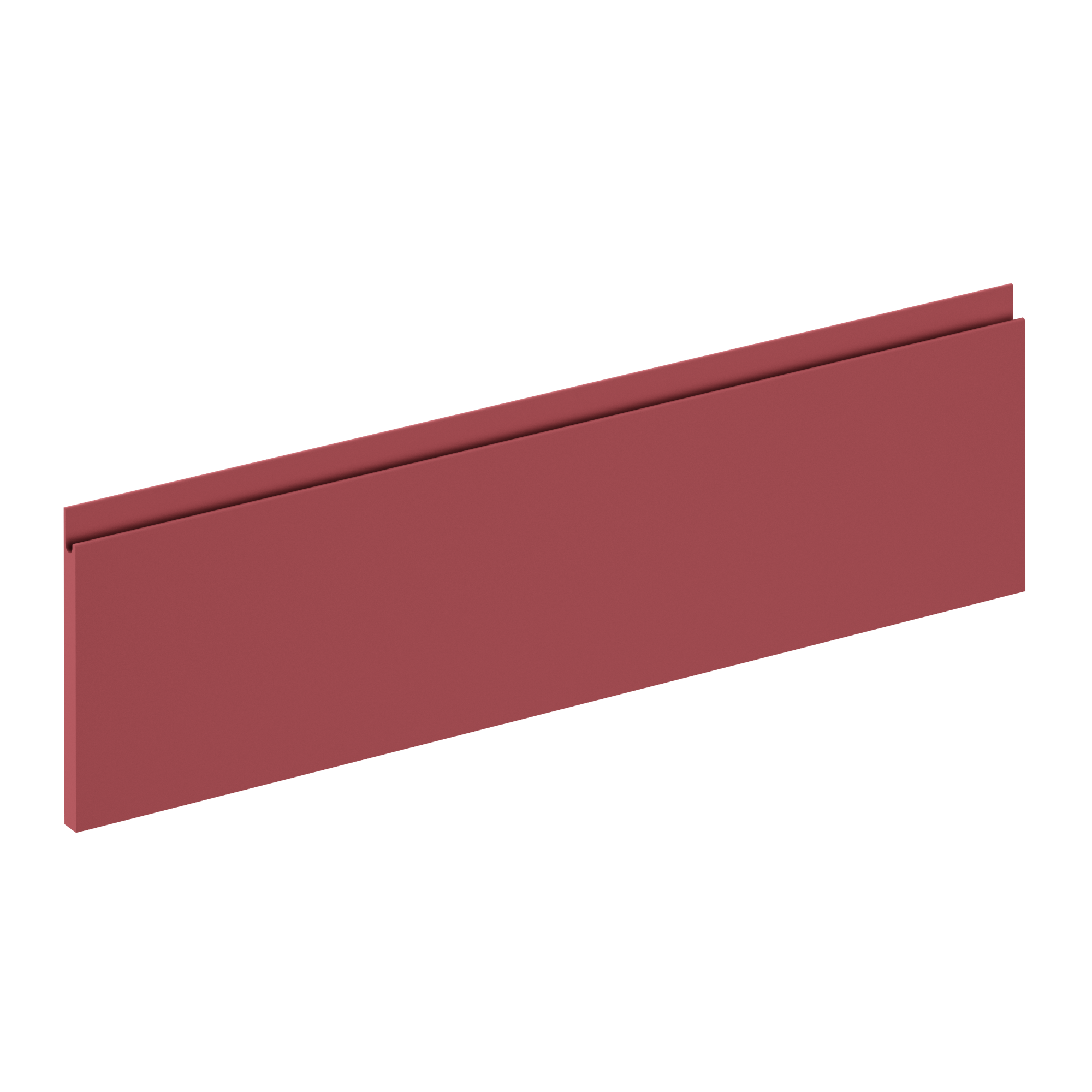 Façade de tiroir de cuisine Osaka rose cabaret mat, DELINIA ID H.25.3 x ...