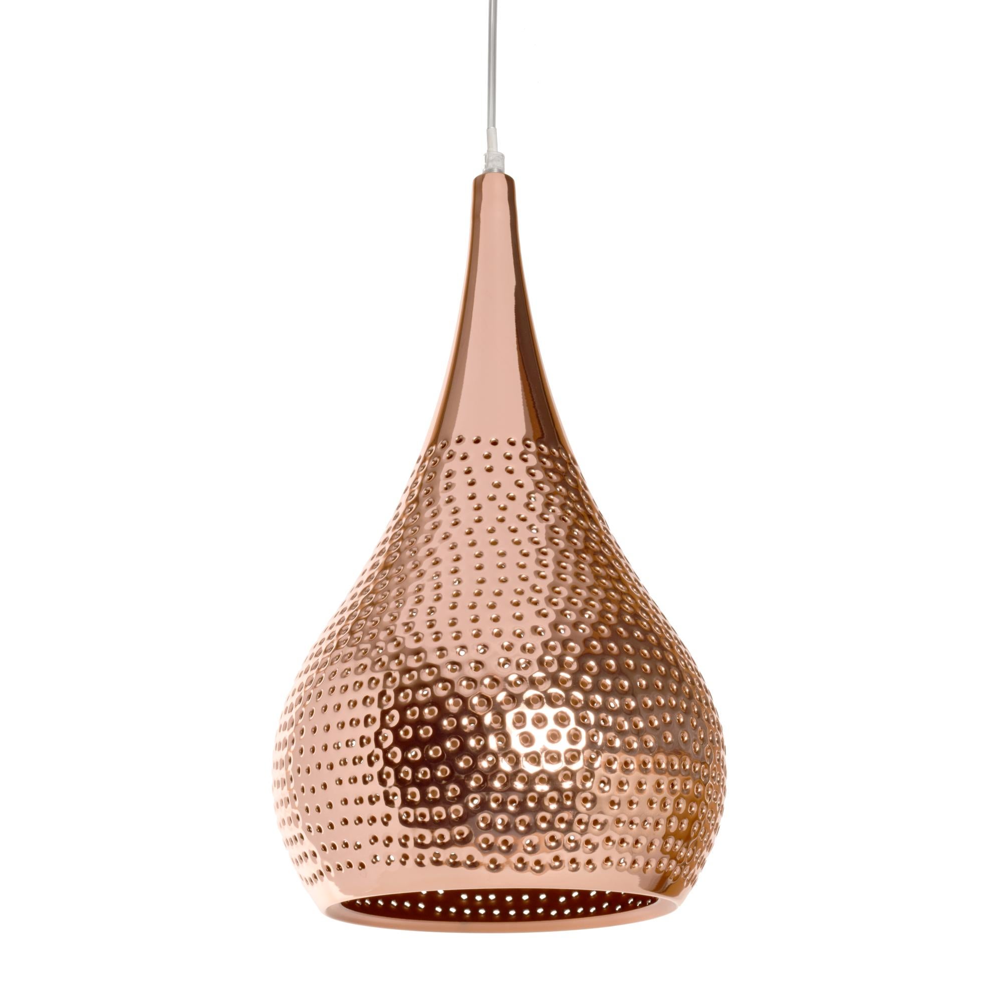 Suspension, E27 contemporain Halba métal cuivre SEYNAVE | Leroy Merlin