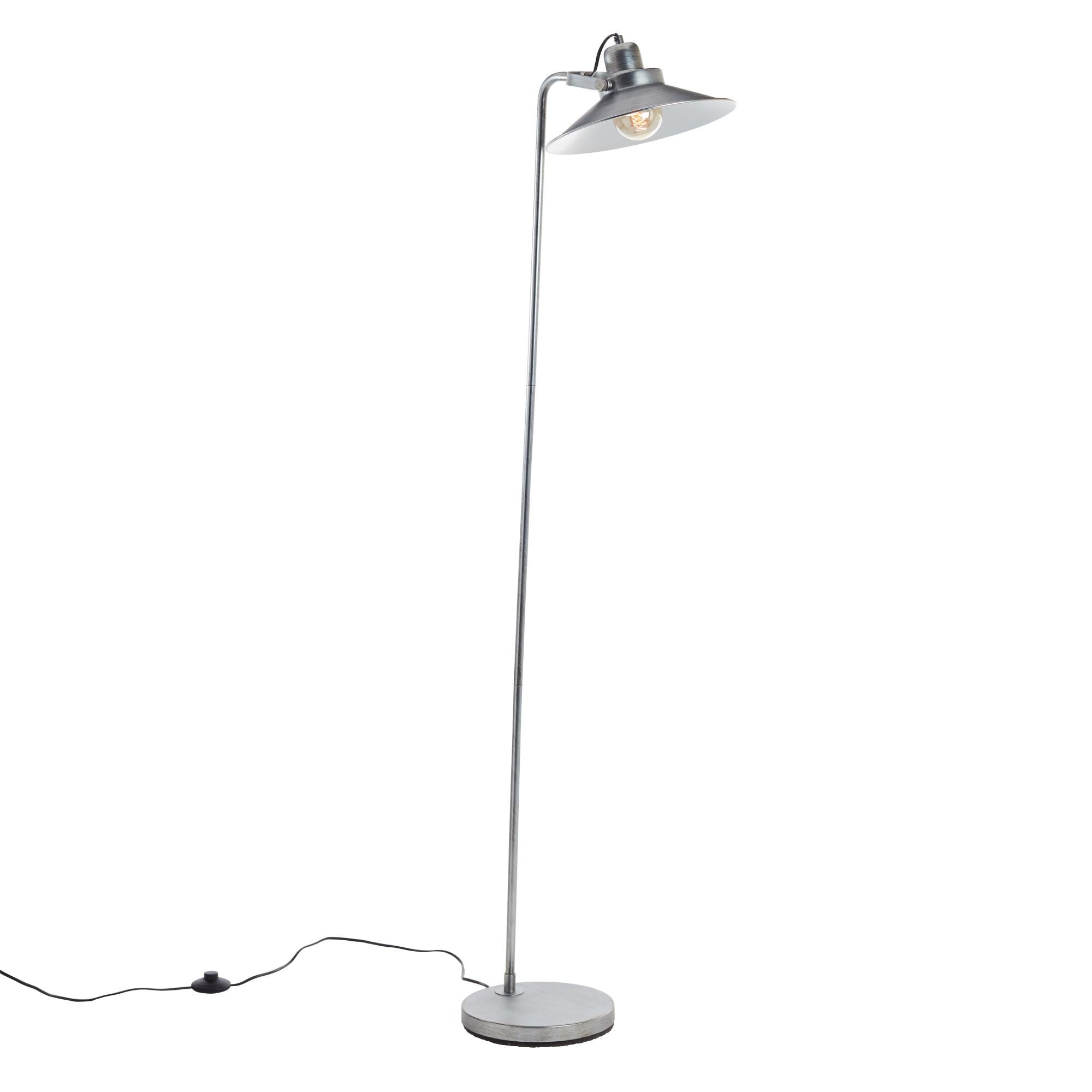 Lampadaire Mirano SEYNAVE, 161 cm, gris | Leroy Merlin