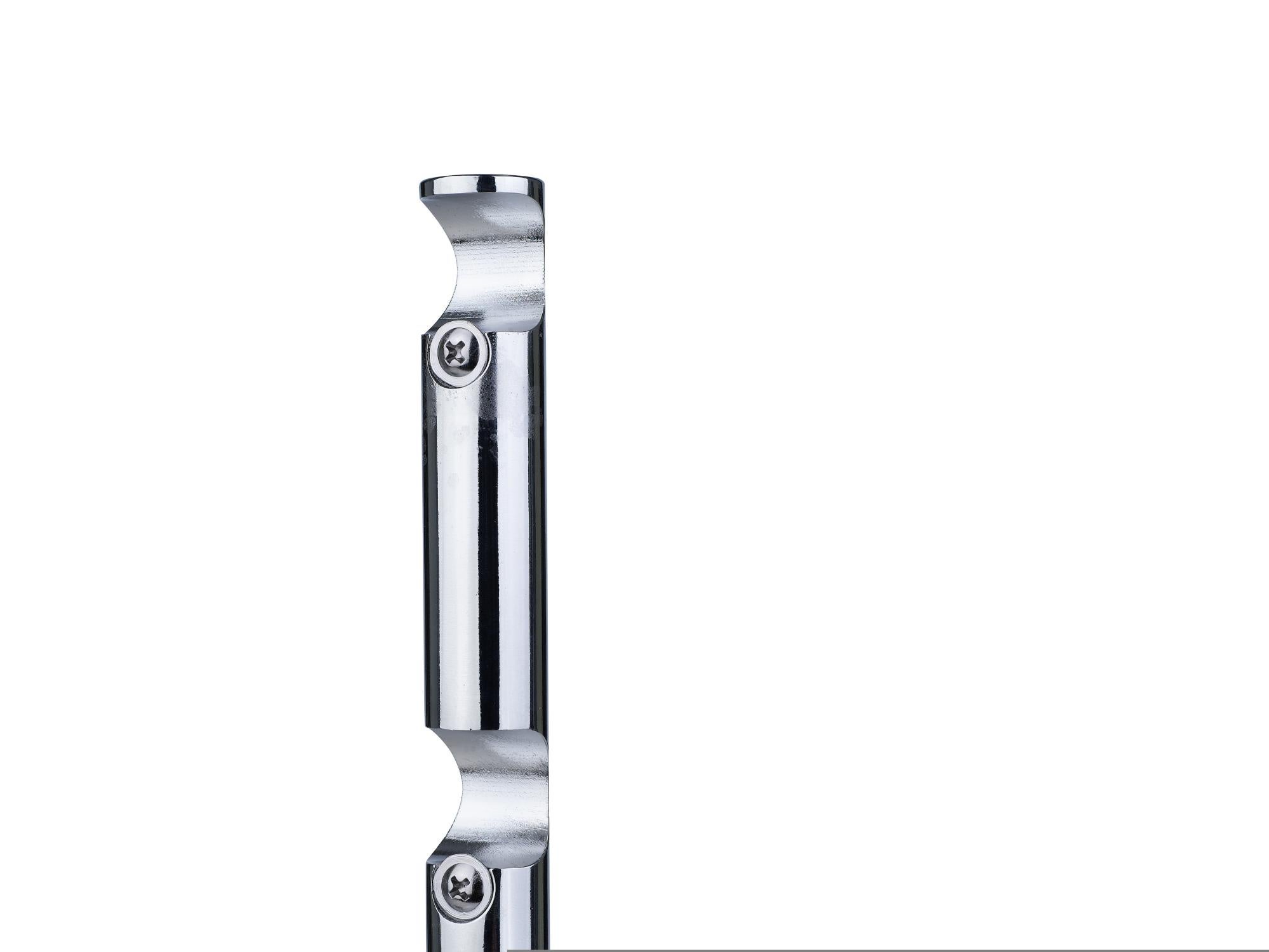 1 support double tringle à rideau, 28 mm chromé brillant INSPIRE ...