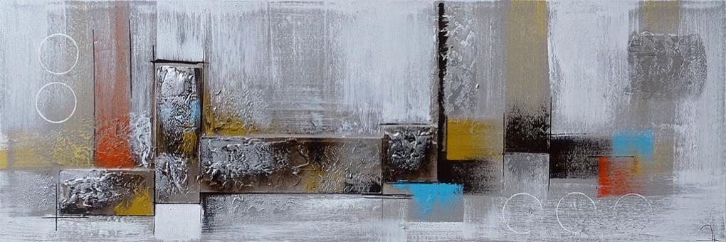 Toile peinte l.120 x H.40 cm | Leroy Merlin