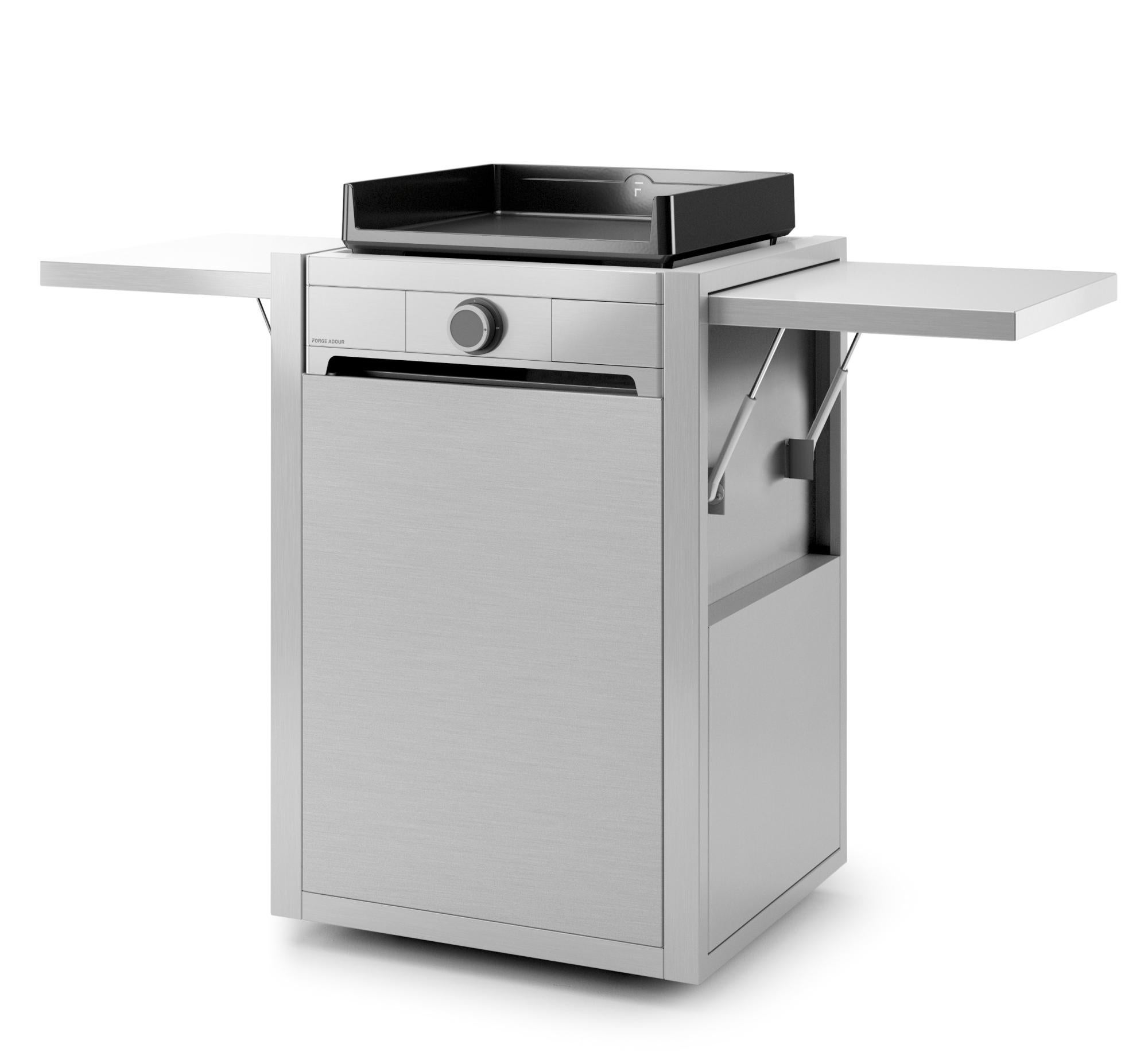 Chariot chariot FORGE ADOUR Modern 45, inox | Leroy Merlin