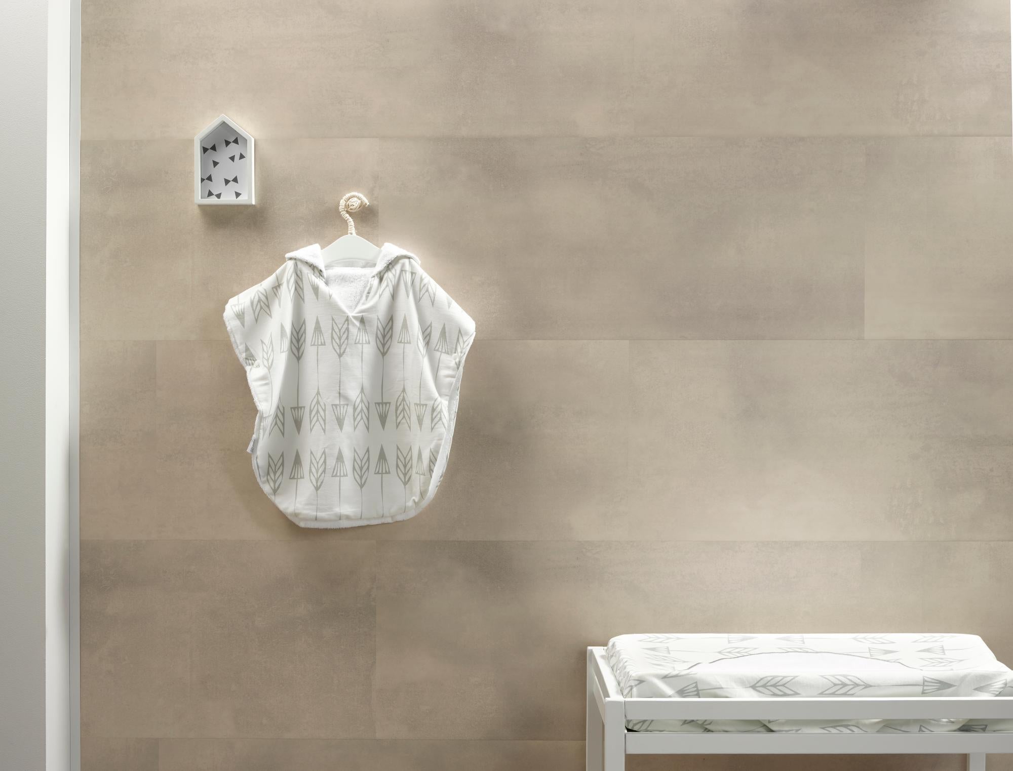 Lambris PVC Cadiz beige lisse DUMAPLAST, L.260 x l.37.5 cm, Ep.8 mm ...