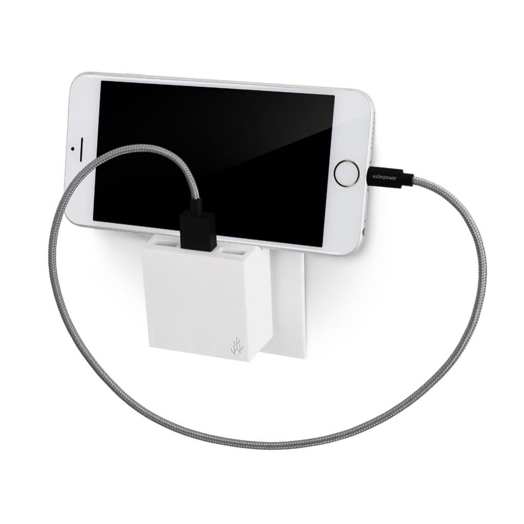 Chargeur USB mini blanc USBEPOWER | Leroy Merlin