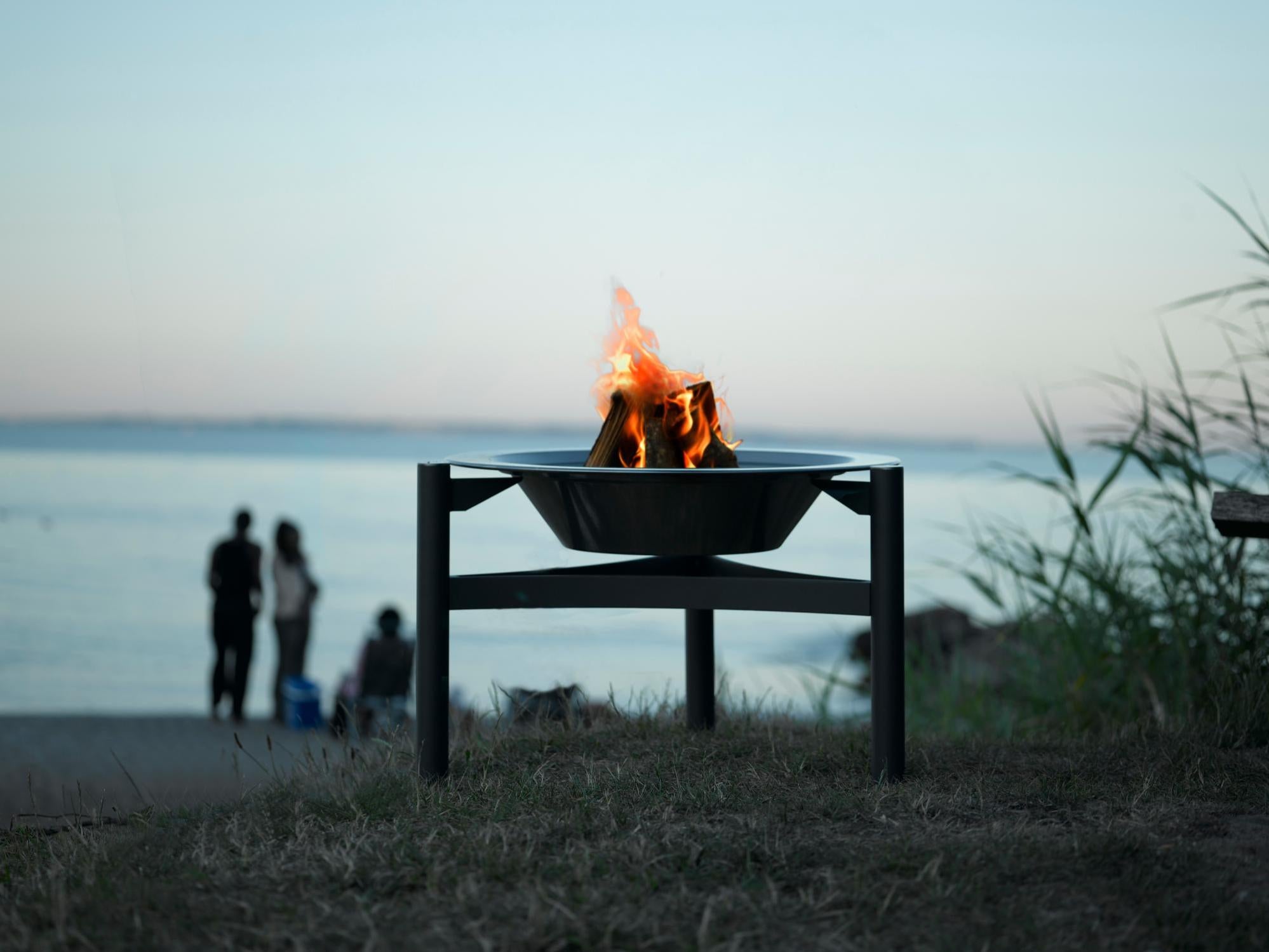 Brasero charbon de bois DANCOOK Dancook 9000, Inox et gris acier ...