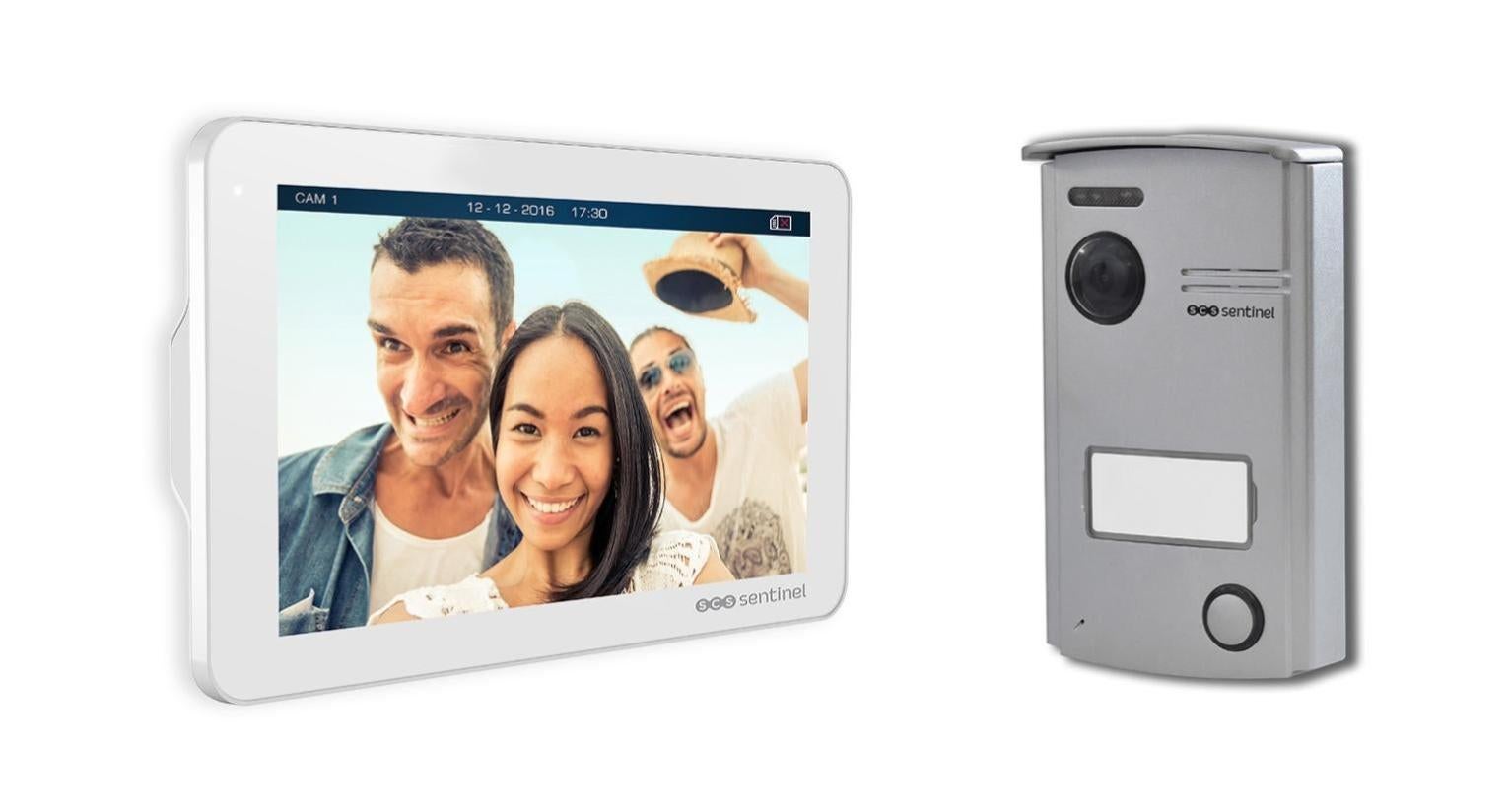 Visiophone SCS SENTINEL Visiodoor 7+ mural | Leroy Merlin