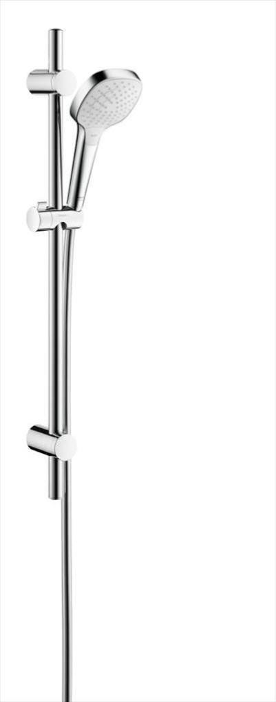 Pommeau De Douche 3 Jets Flexible Et Barre Hansgrohe Myselect E Vario