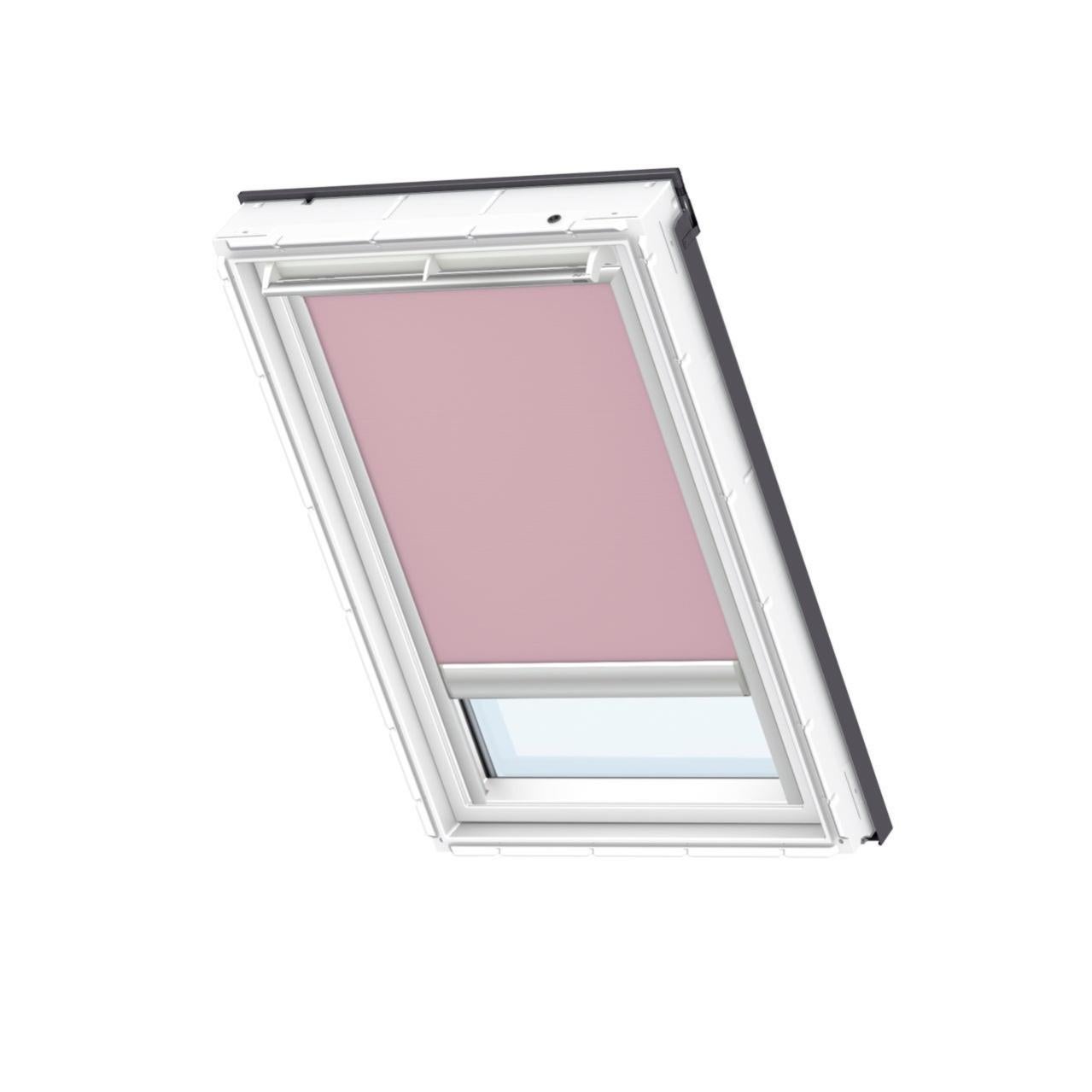 Store VELUX occultant solaire rose poudré DSL S06 | Leroy Merlin
