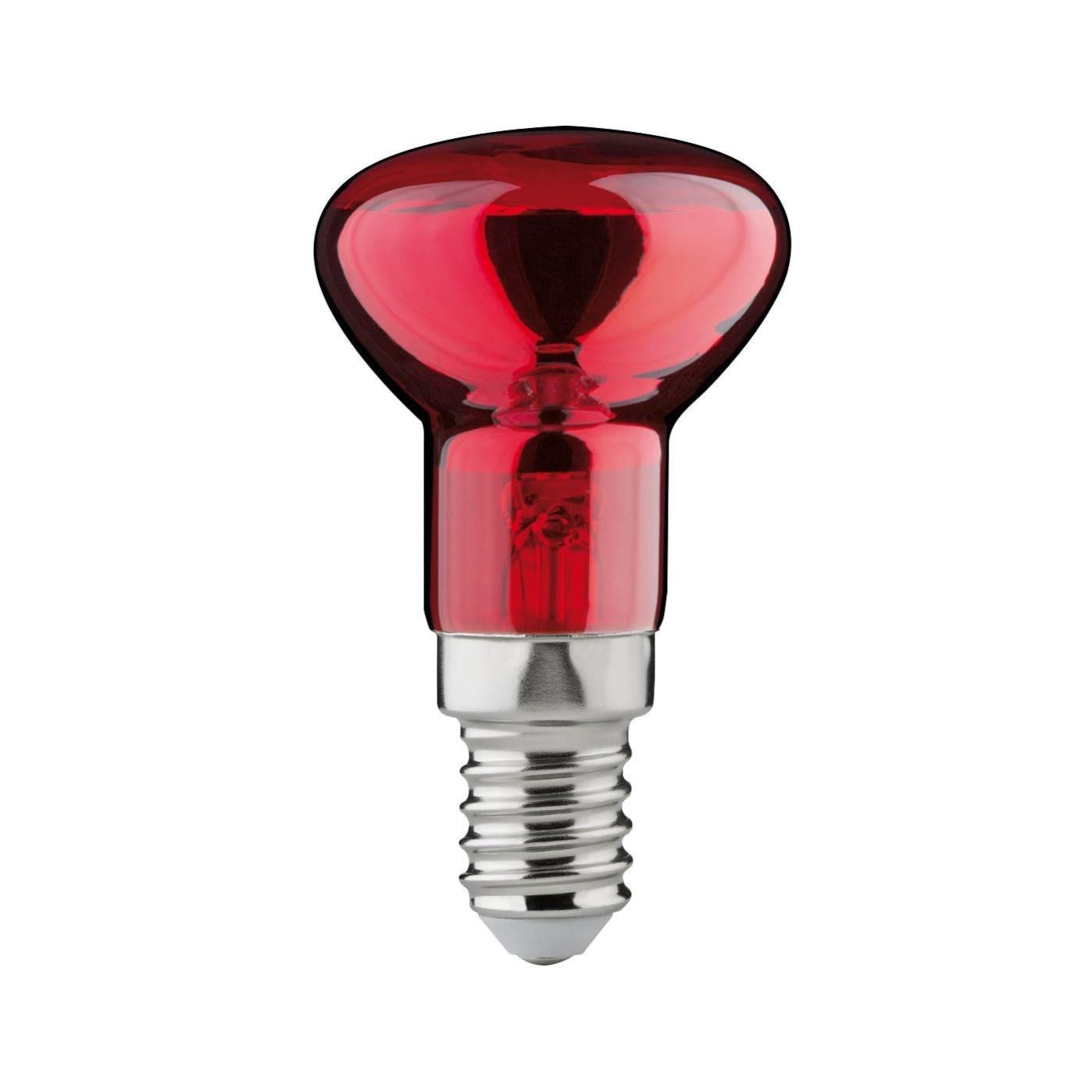 Ampoule incandescent rouge réflecteur E14 20 Lm = 25 W blanc très chaud ...