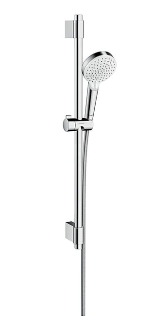 Pommeau De Douche 3 Jets Flexible Et Barre Chromé Hansgrohe Crometta