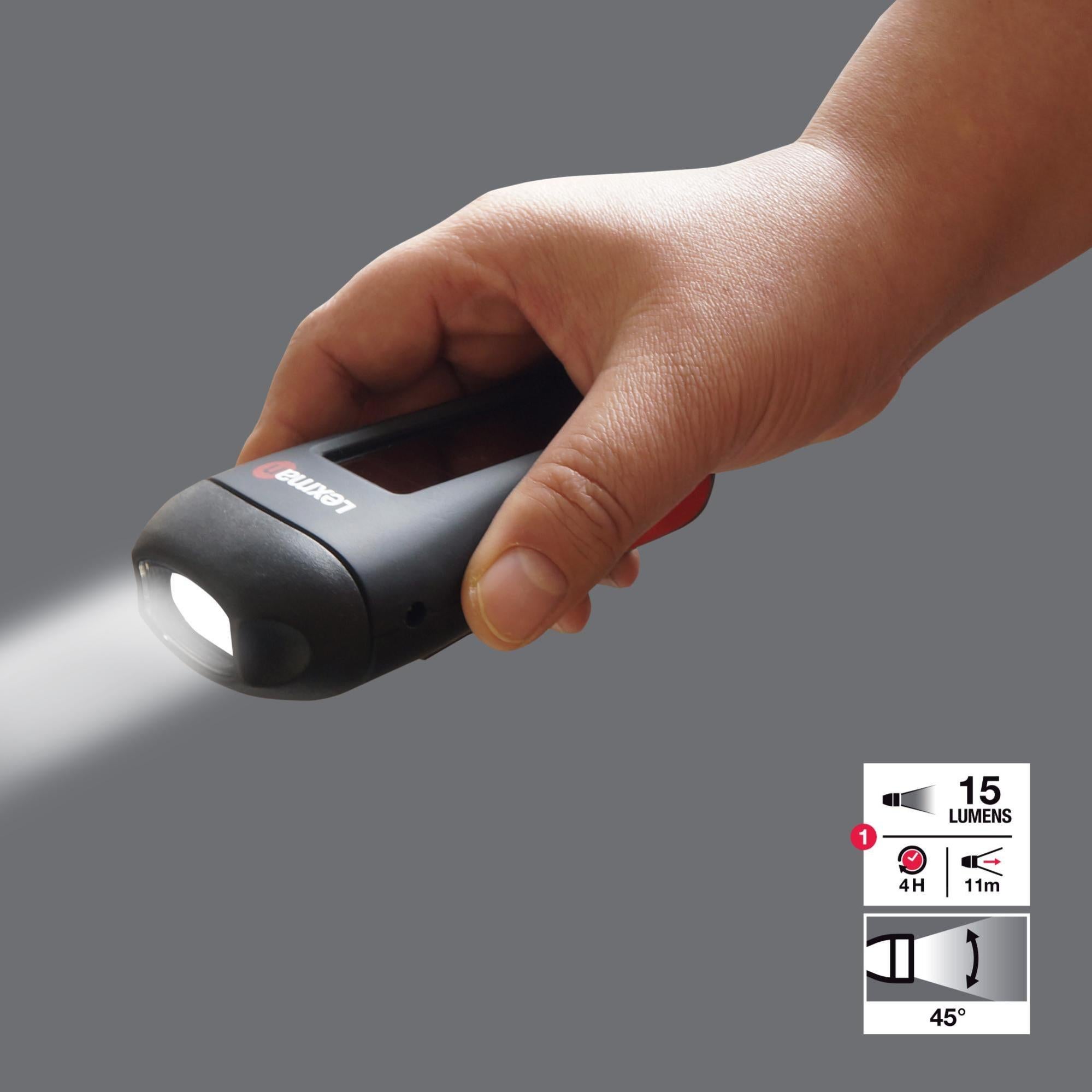 Lampe torche rechargeable, 15lm LEXMAN | Leroy Merlin