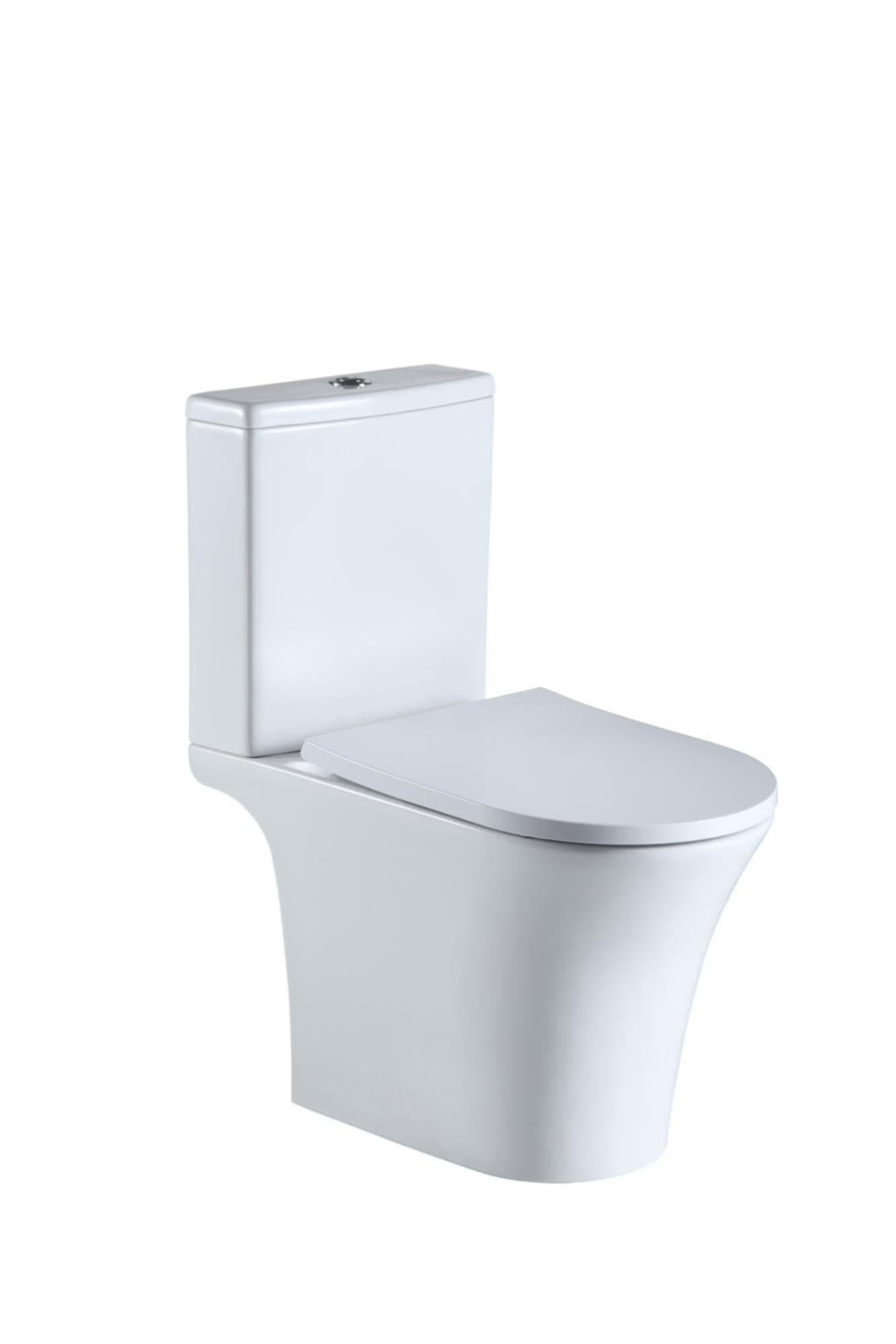 Pack WC à poser double, sans bride, SENSEA Lisso | Leroy Merlin