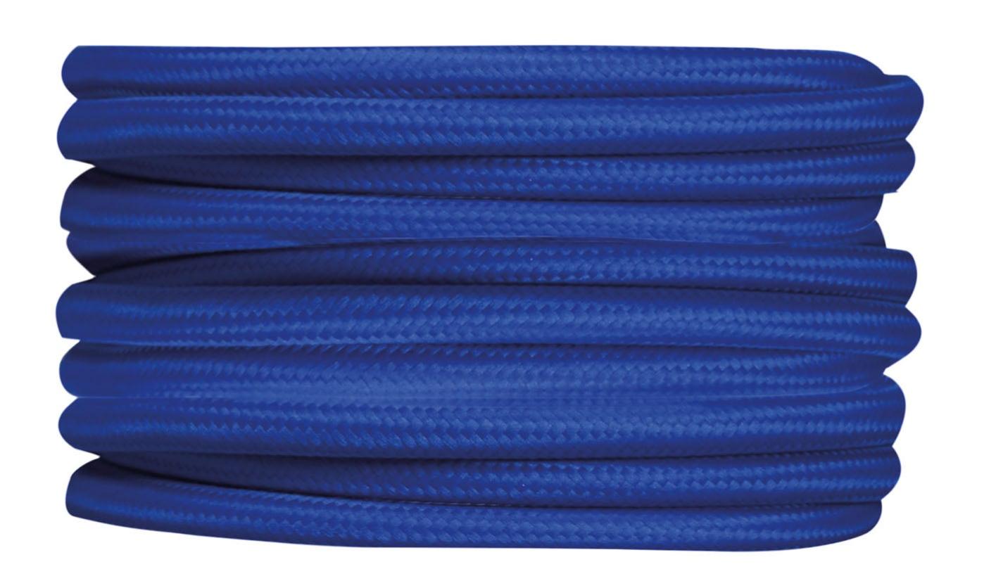 Câble tissu, bleu roi, TIBELEC 300 mm | Leroy Merlin