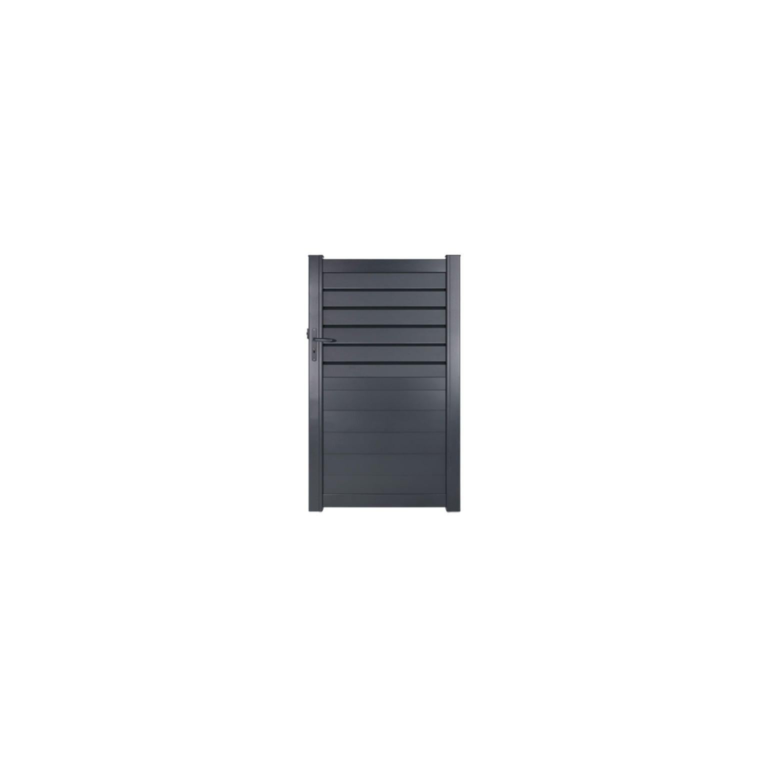 Portillon battant aluminium Carnac, Klos up! l.100x H.176 cm | Leroy Merlin