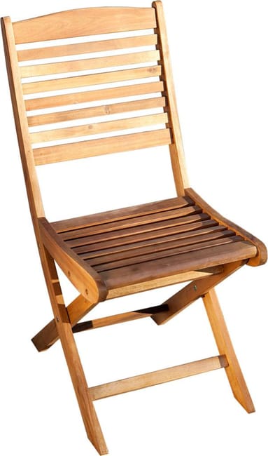 Chaise Pliante De Jardin En Bois Innsbruck Marron Leroy Merlin