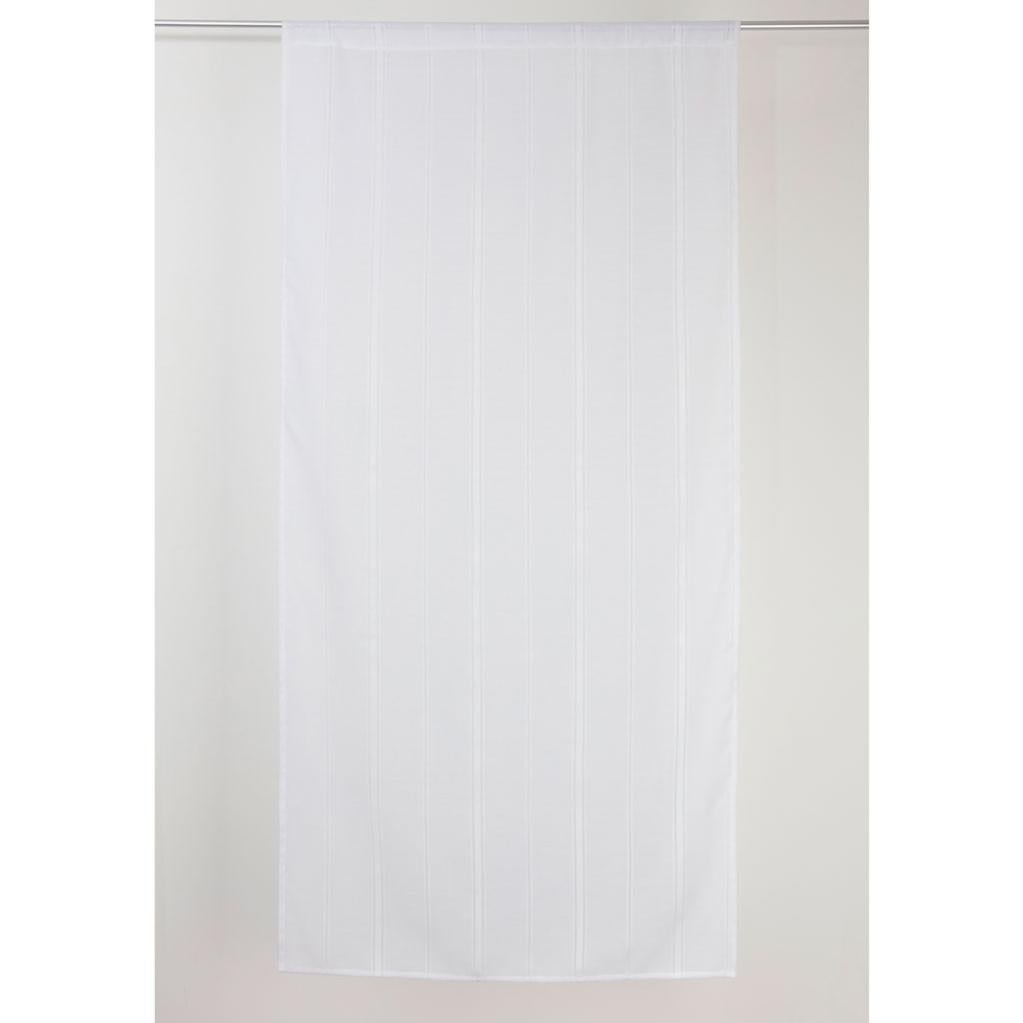 Vitrage transparent, Natchik blanc l.80 x H.160 cm | Leroy Merlin