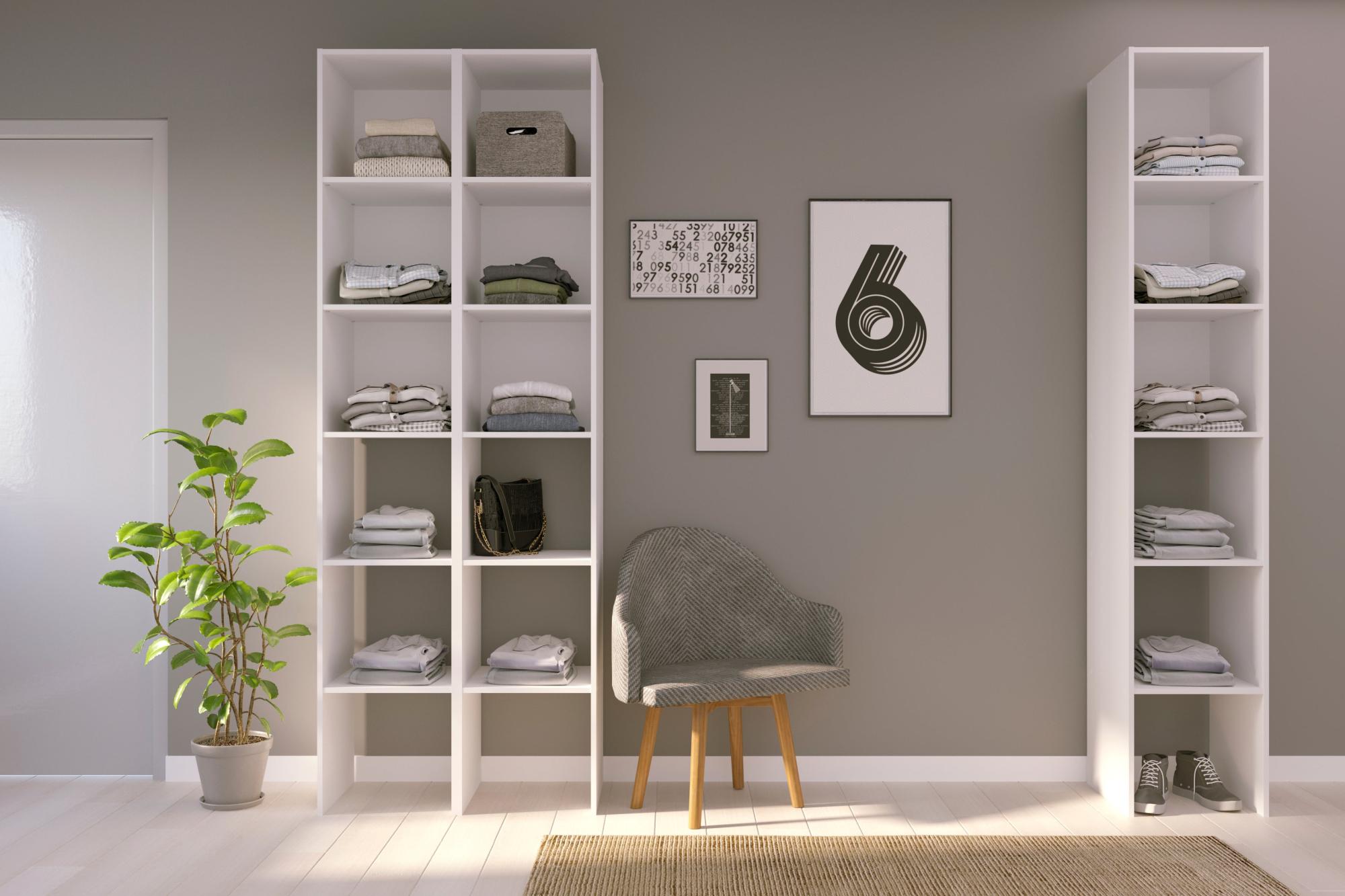 Kit dressing blanc Vêti H.220 x l.40 x P.40 cm | Leroy Merlin